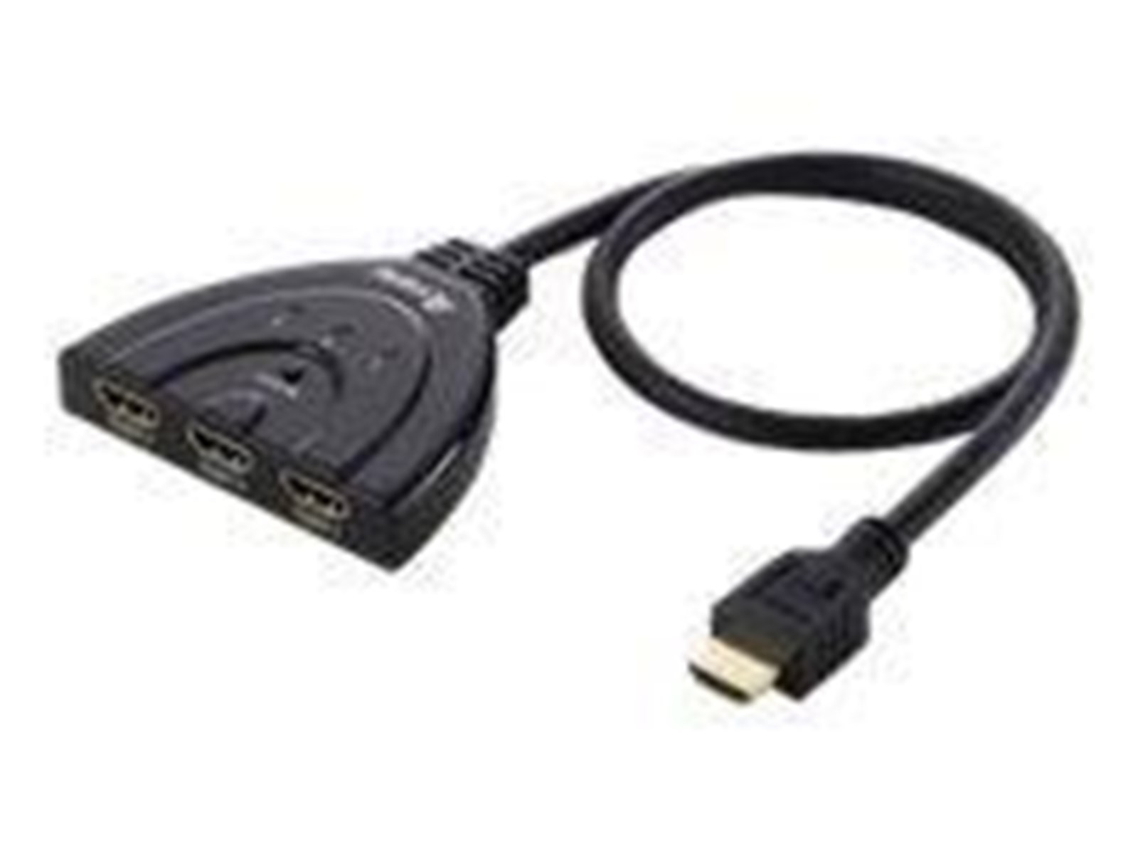 Digital Data HDMI Switch Video-/audioswitch, 3 x HDMI, desktop