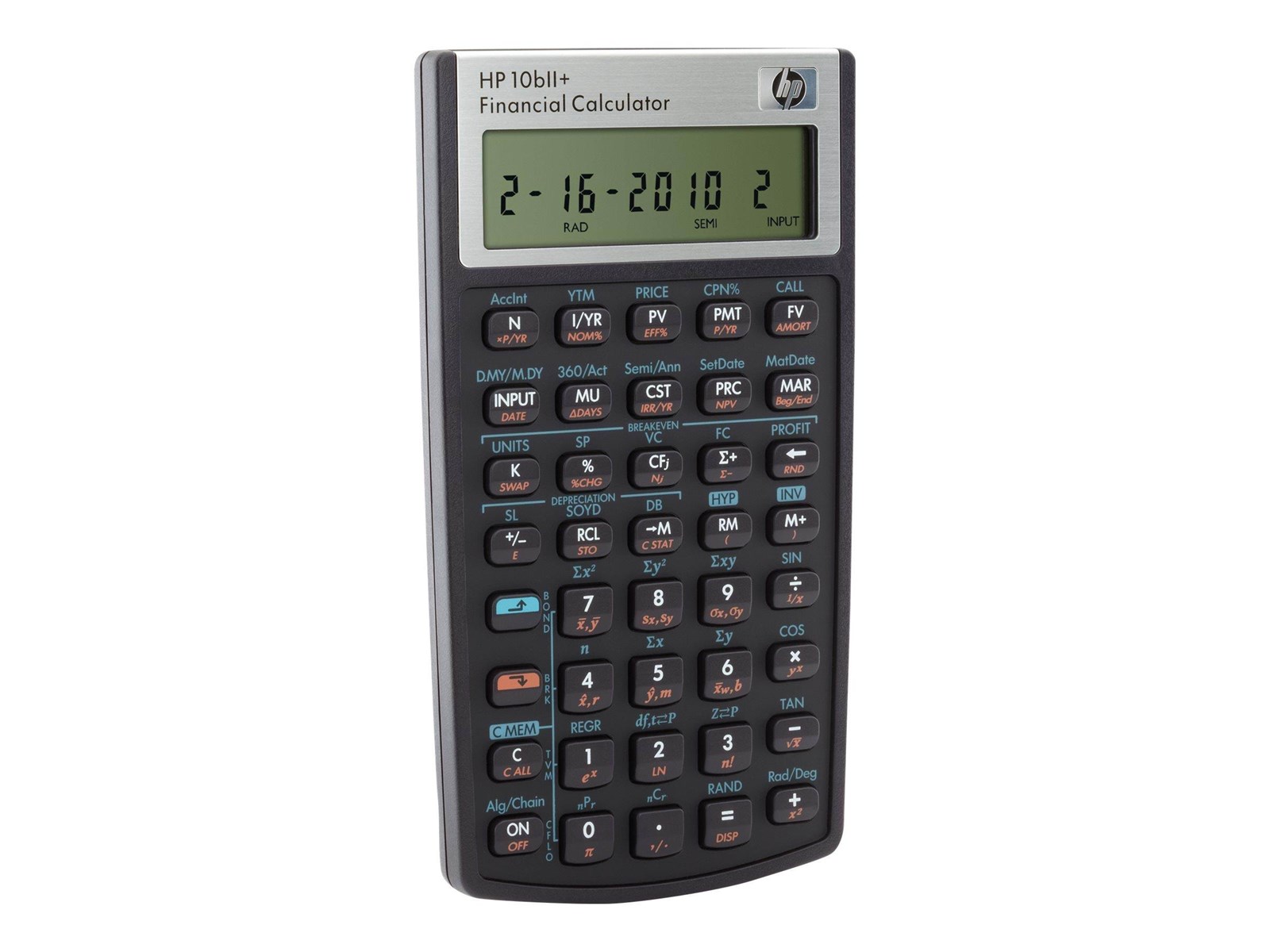 HP 10bII+ - 12-digit LCD - Financial functions | På lager | Billig