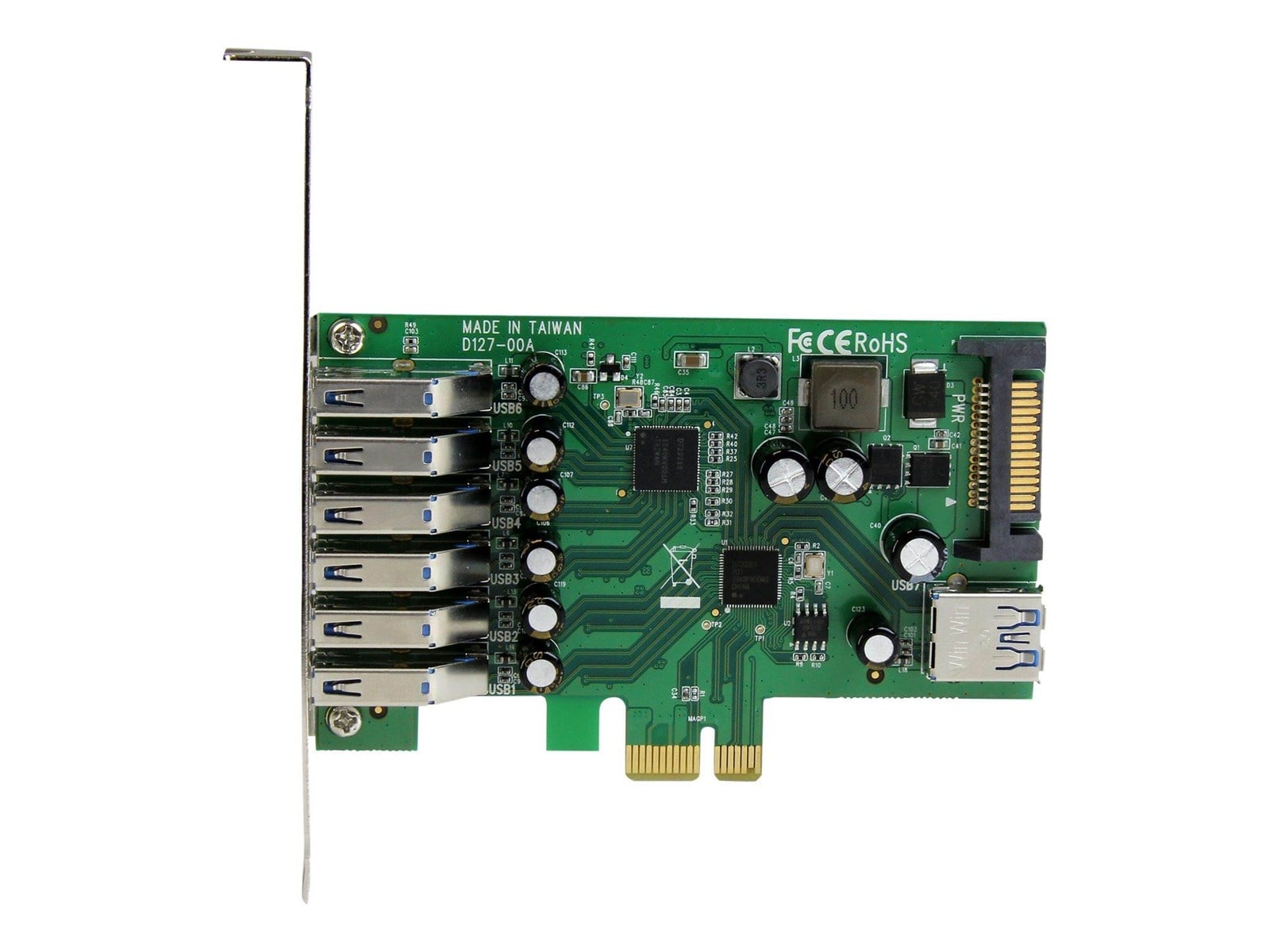 StarTech.com 7-Port PCI Express USB 3.0 card | Billig