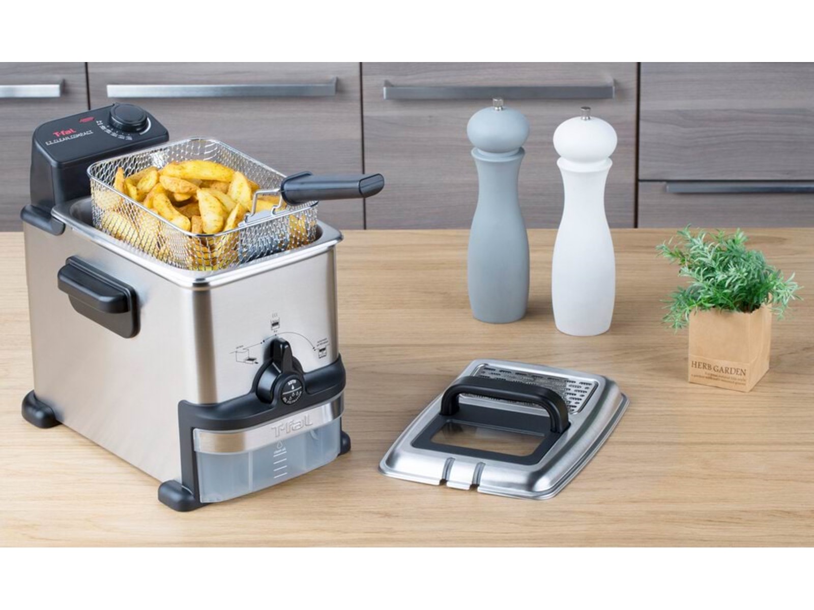 Tefal Deep Fryer Oleoclean Compact | På lager | Billig