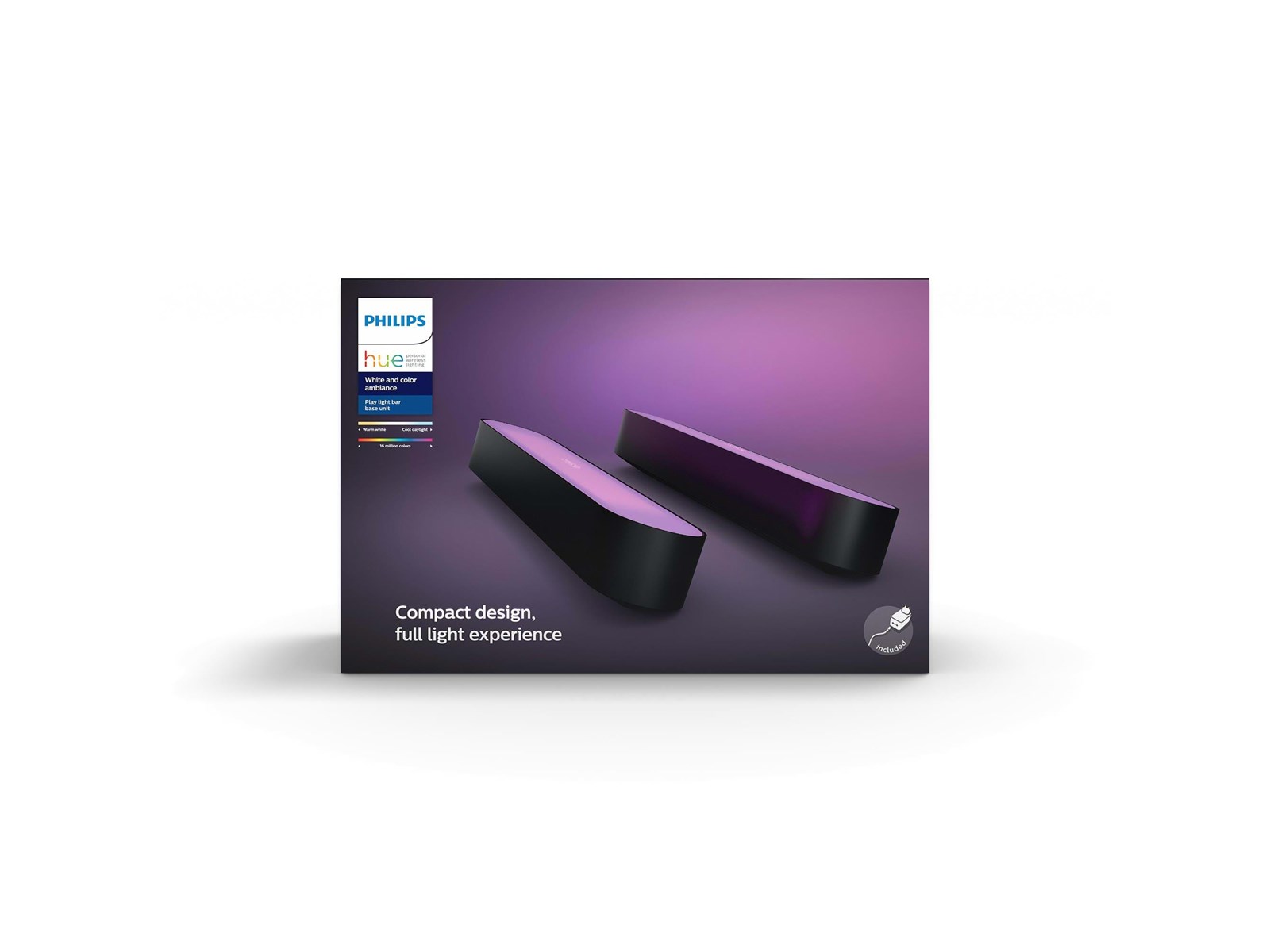 Philips Hue Play Double Pack - Sort | På lager | Billig