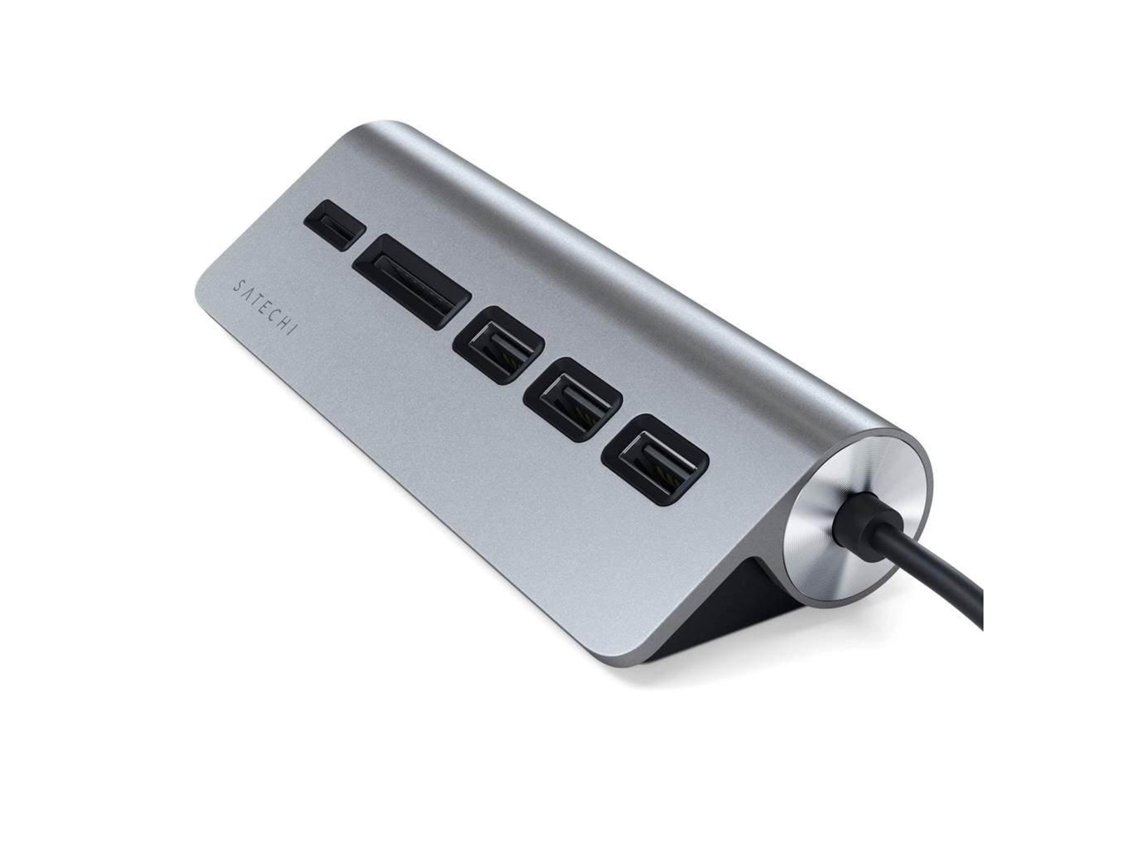Satechi USB-C Combo Hub for Desktop USB hub - 3 ports - Grå | Billig