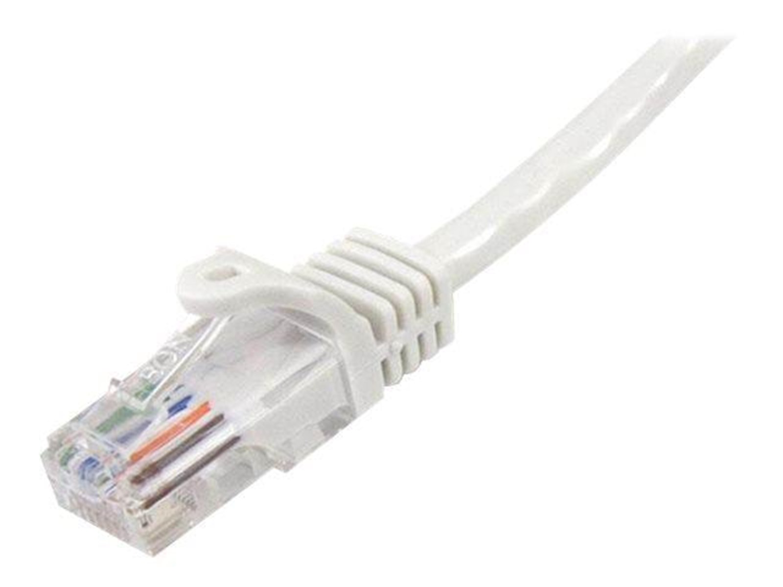 StarTech.com 5m White Cat5e / Cat 5 Snagless Ethernet Patch Cable 5 m ...