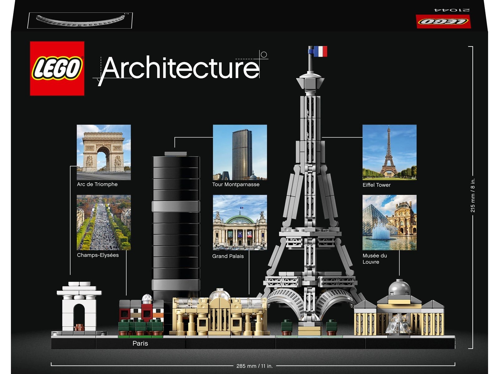 LEGO Architecture 21044 Paris | På lager | Billig