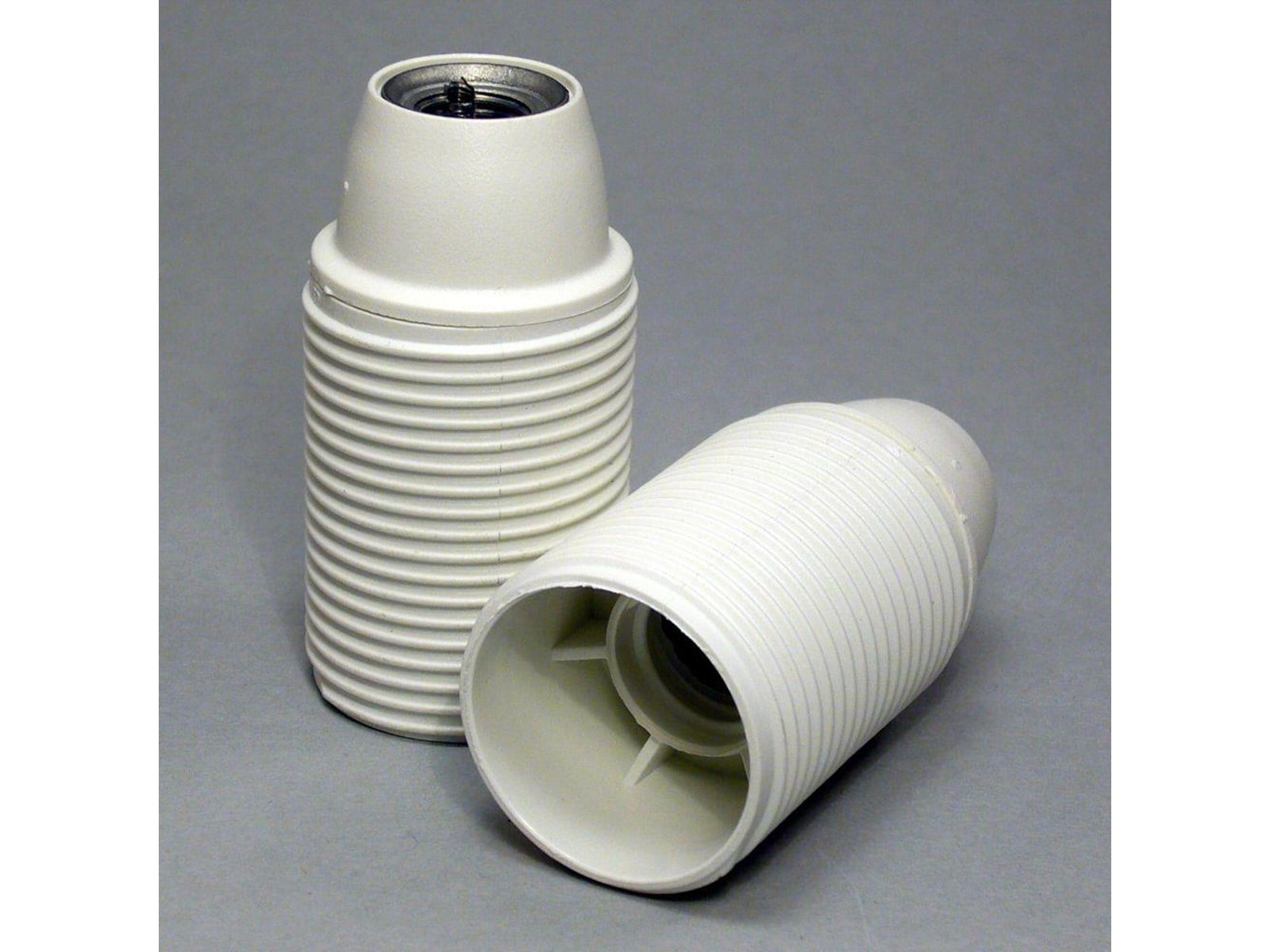 Teknisk Belysnings Industri Fatning E14 1/1 gev M10 hvid | Billig