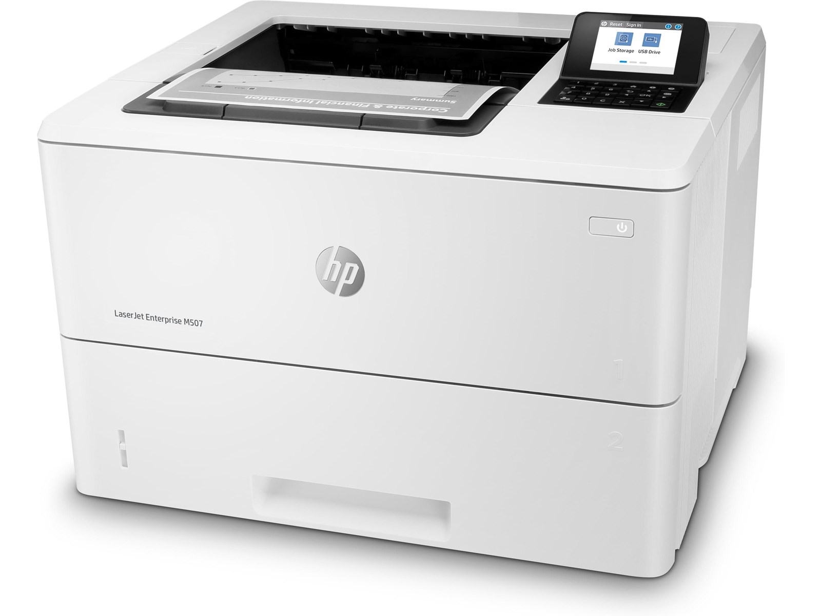 HP LaserJet Enterprise M507dn - Mono Laser - A4 Duplex - 43 ppm ...