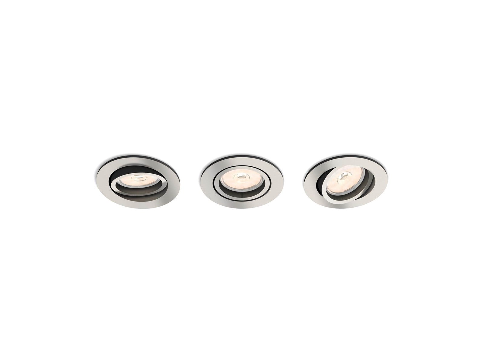 Philips DONEGAL recessed nickel 3xNW 230V | Billig