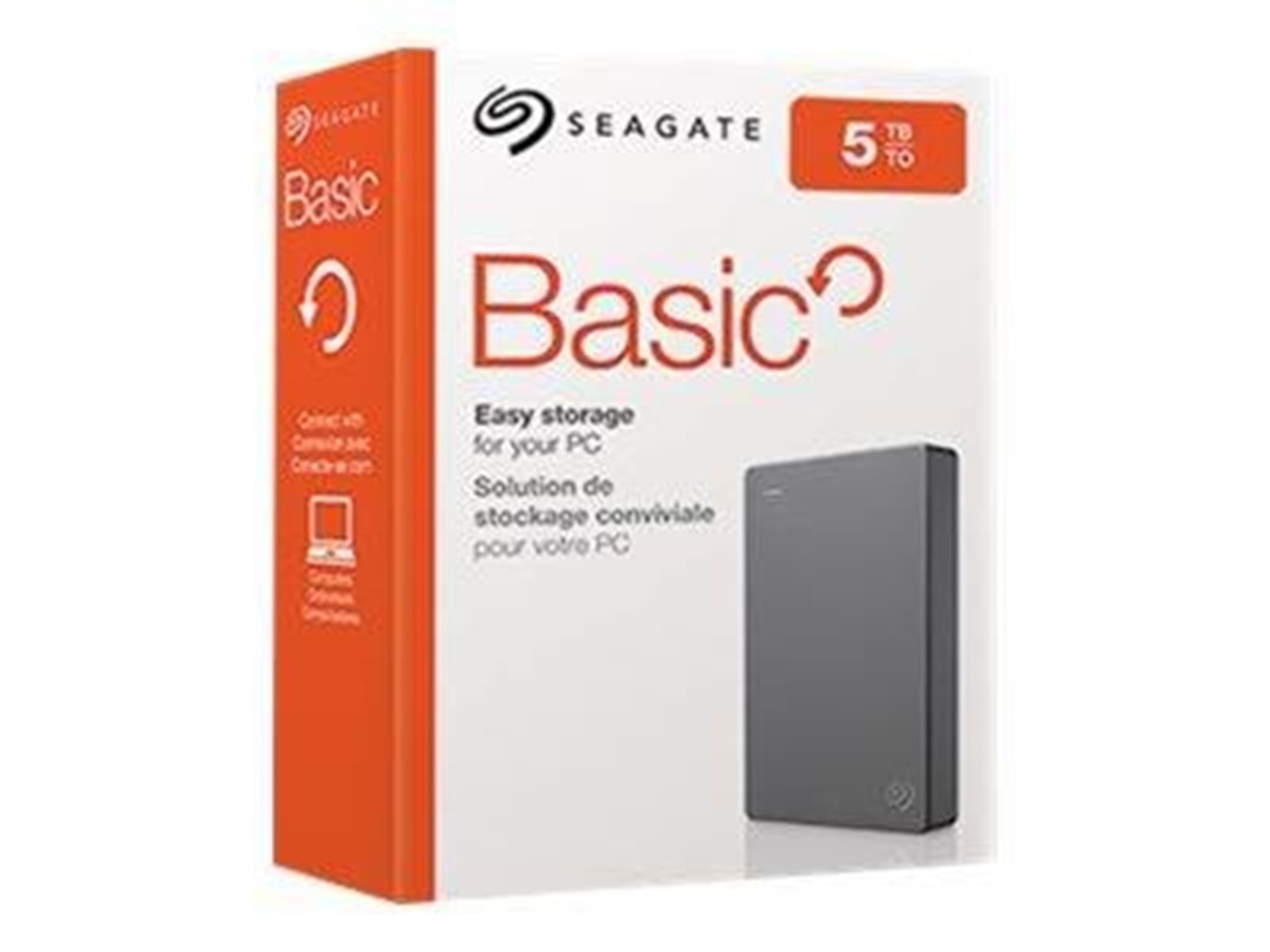Seagate Basic STJL2000400 - 2TB - External Hard drive - Grey - 2TB ...