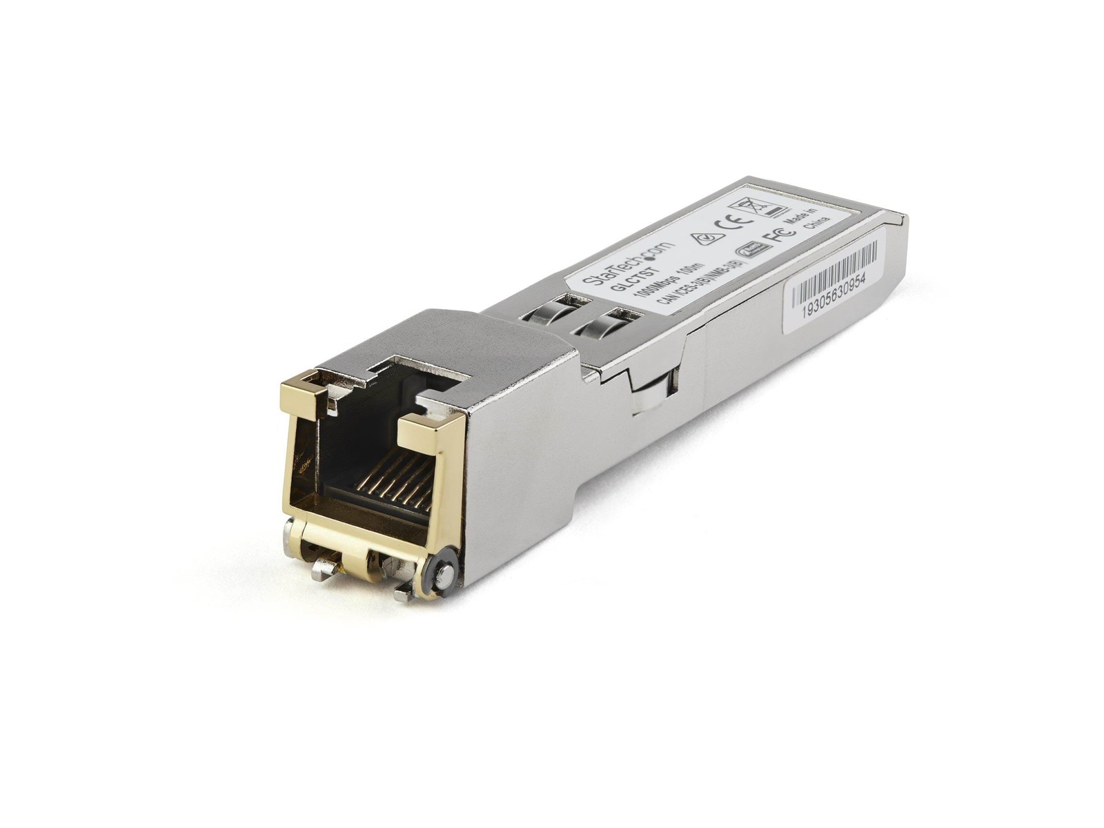 StarTech.com SFP1GEFEETST Juniper SFP-1GE-FE-E-T Compatible SFP Module ...