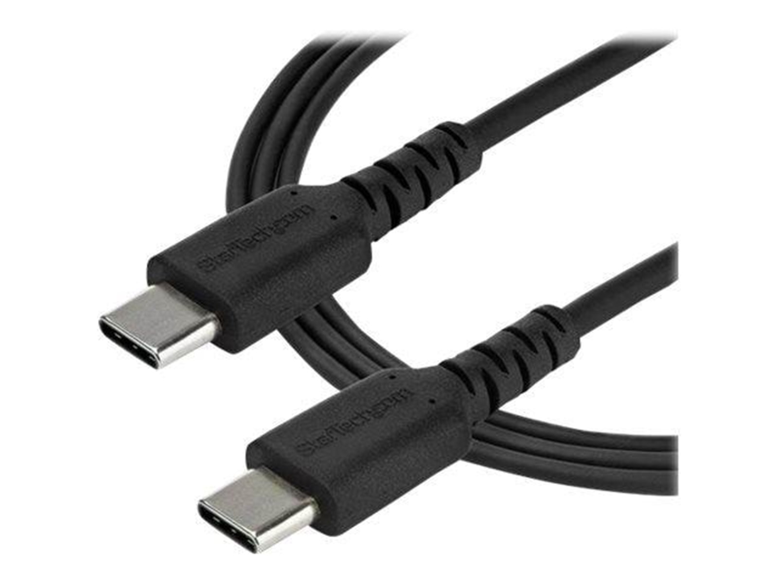 StarTech.com 2 m / 6.6ft. USB C Cable - Black - Aramid Fiber - USB-C ...