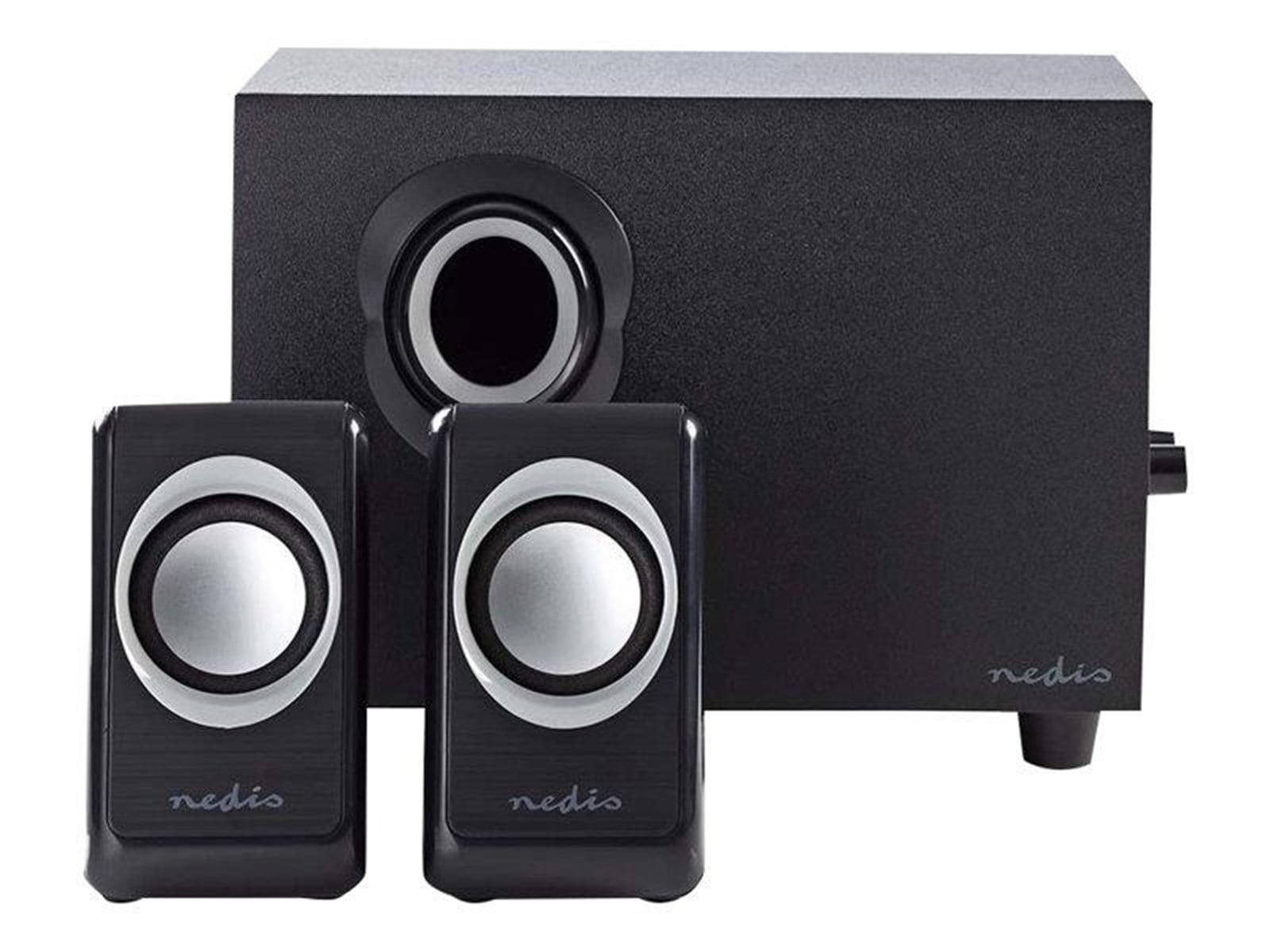 Nedis - speaker system - for PC - 2.1 Kanal | Billig