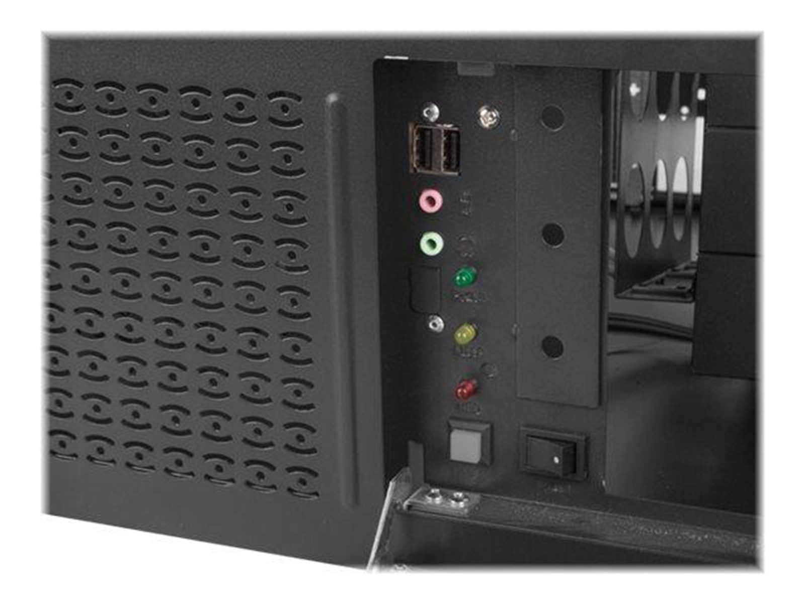 Lanberg - rack-mountable - 4U - ATX - Kabinet - Server (Rack) - Sort