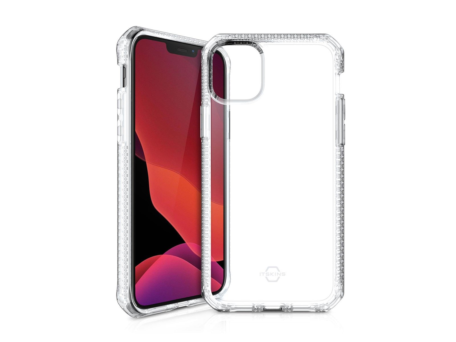ITSKINS SPECTRUM CLEAR cover til iPhone 12 mini® - Gennemsigtig