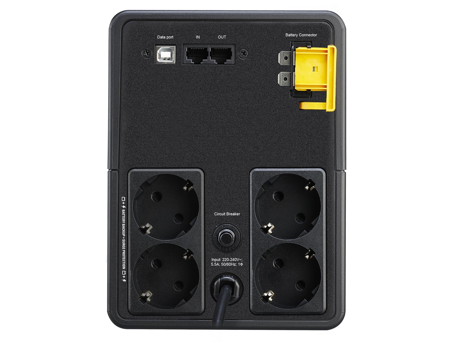 APC BX1200MI-GR - Back-UPS - 1200VA/650W - Line Interactive UPS