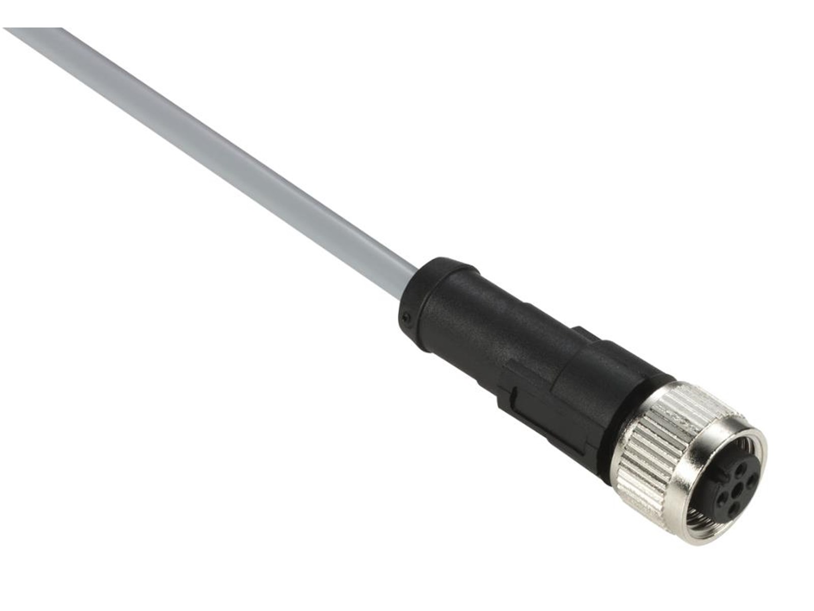 TELEMECANIQUE SENSORS Følerkabel pvc m12 4-pin hun lige 10 meter ...
