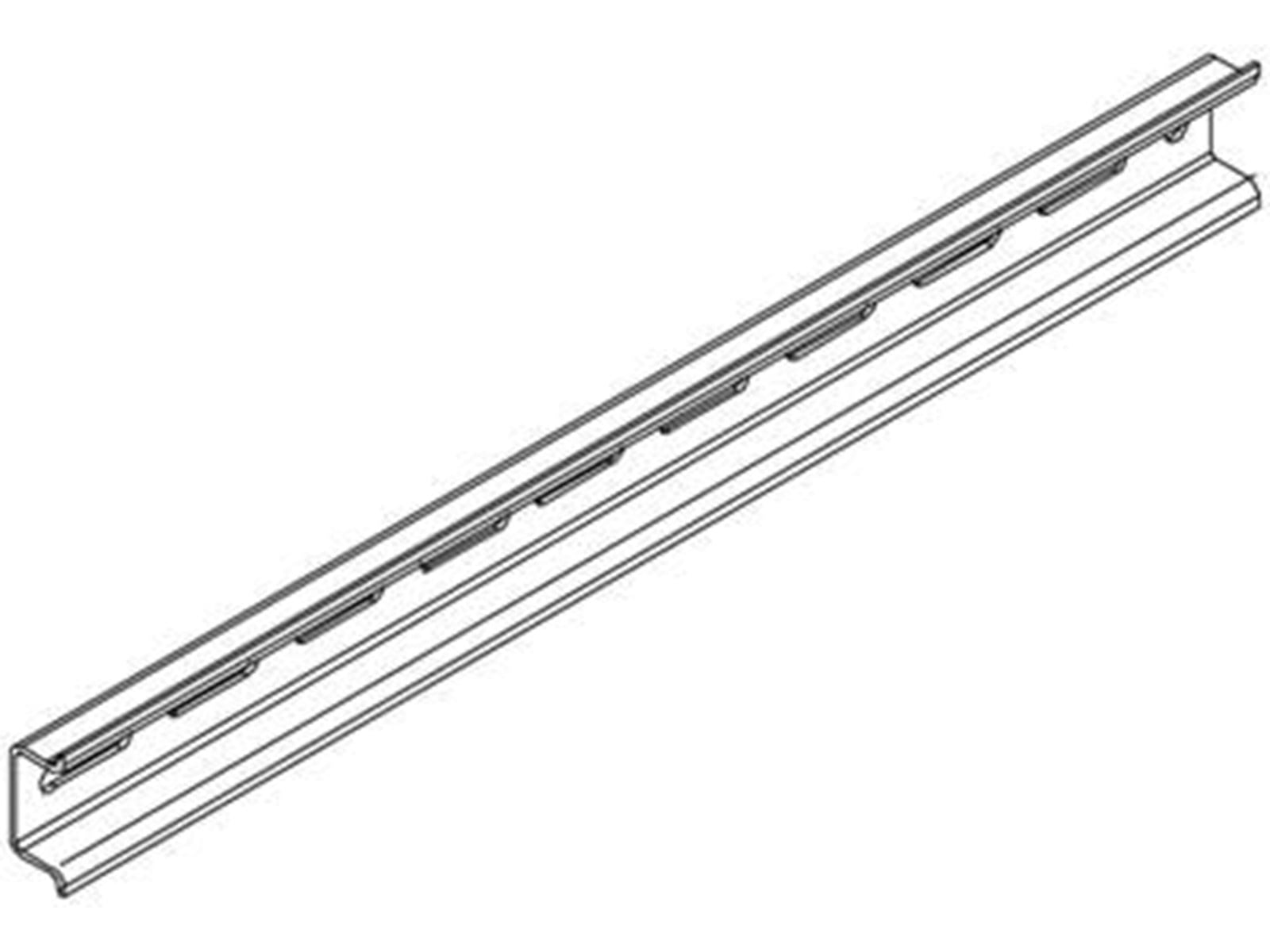 Cubic Din-skinne høj 2 modul Din-skinne høj 2 modul | Billig
