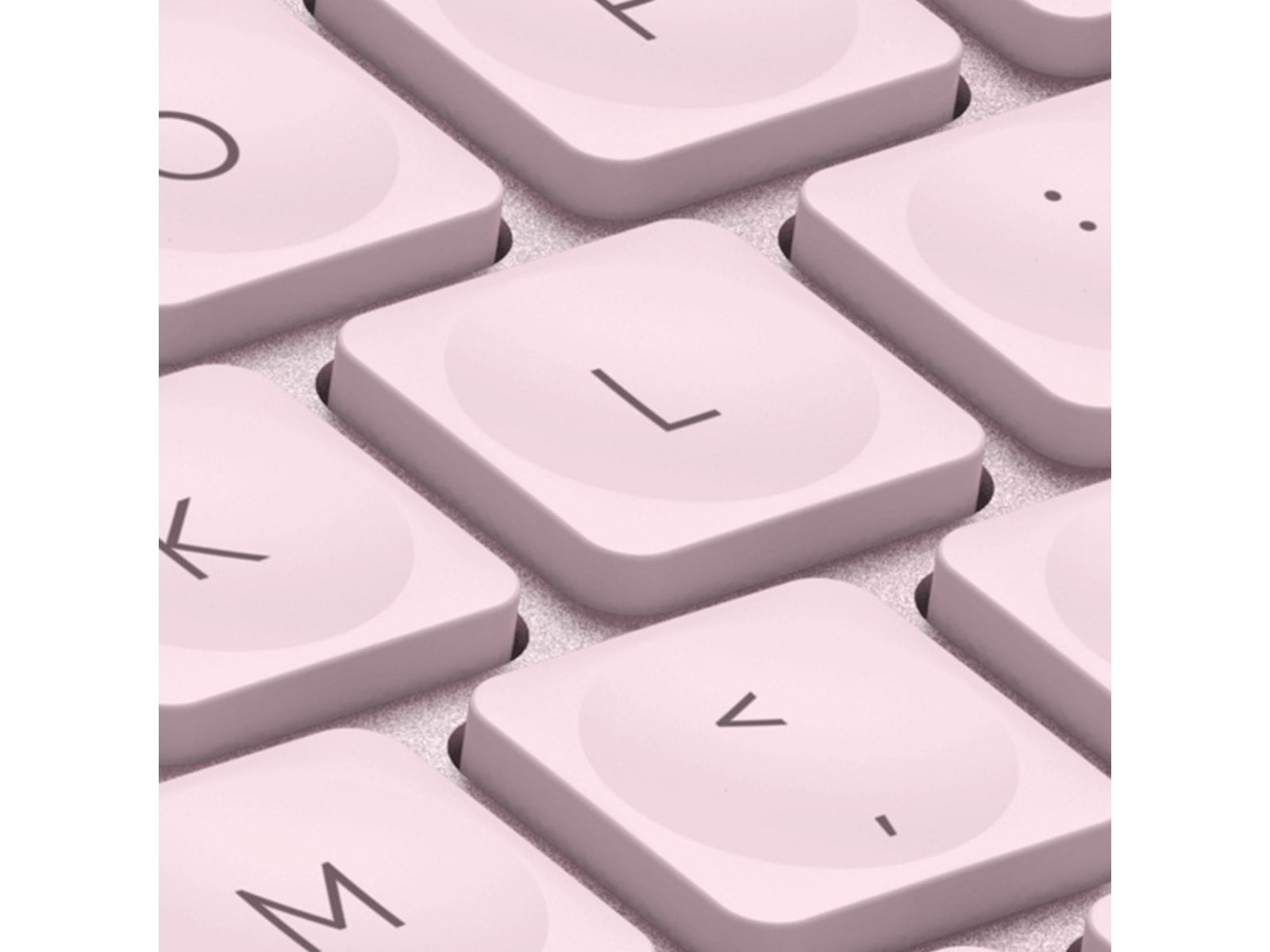 Logitech MX Keys Mini Minimalist Wireless Illuminated Keyboard - Rose ...
