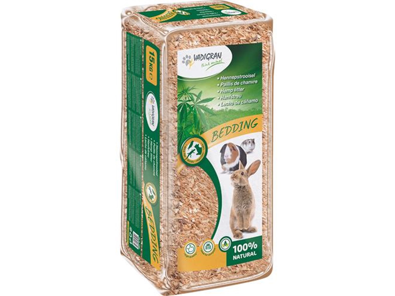 VADIGRAN Bedding Hemp litter 15kg | Billig