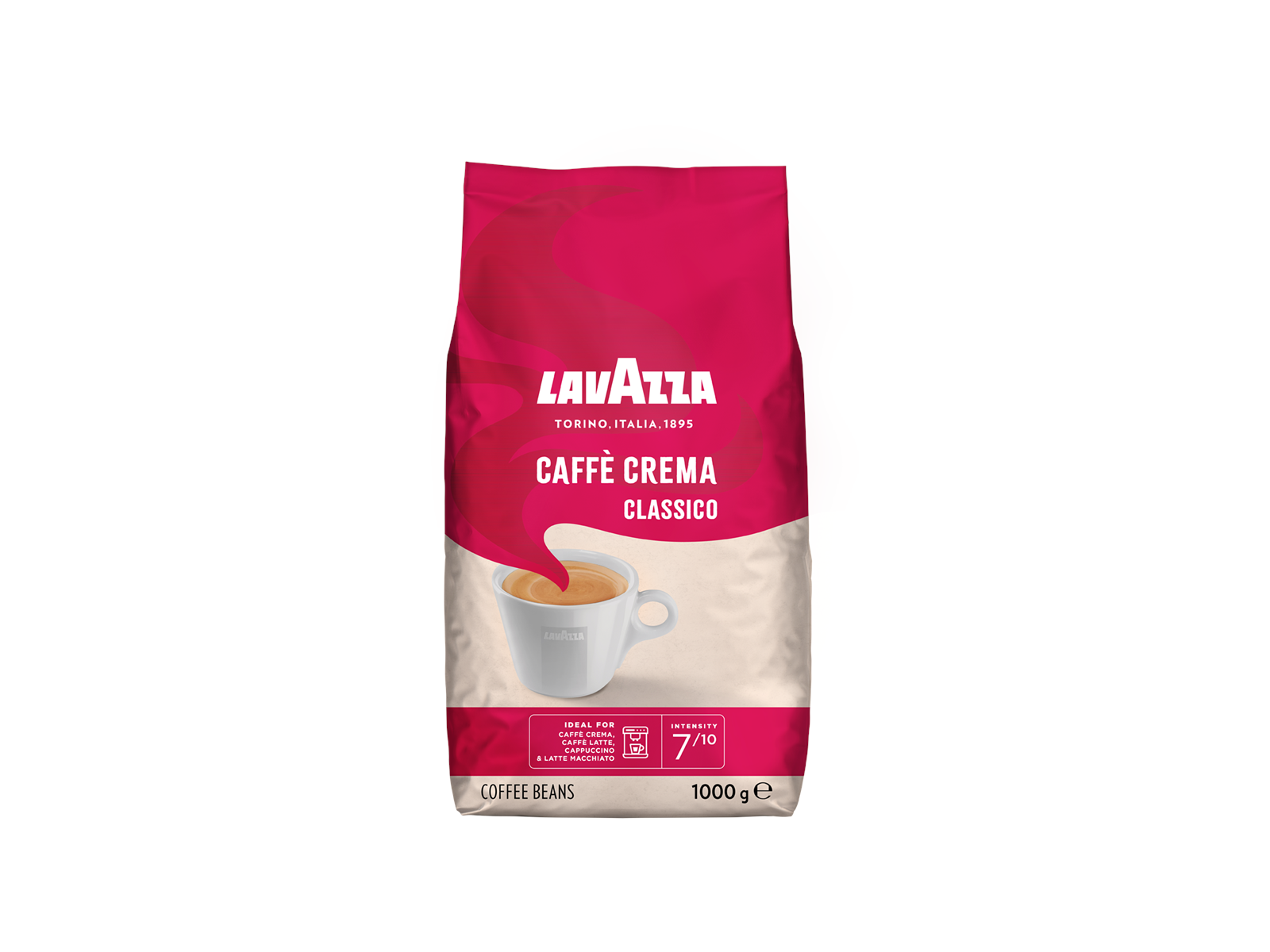 Lavazza Caffe Crema Classico - 1 kg | På lager | Billig