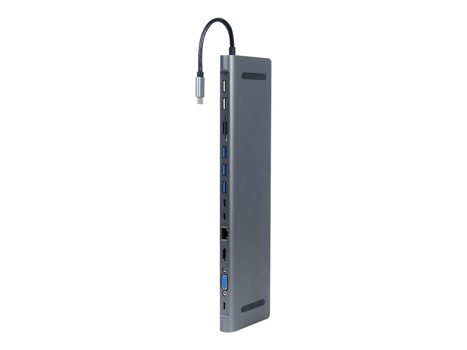Gembird Cablexpert Dockingstation, USB-C 3.1, HDMI, VGA, 1GbE | Billig