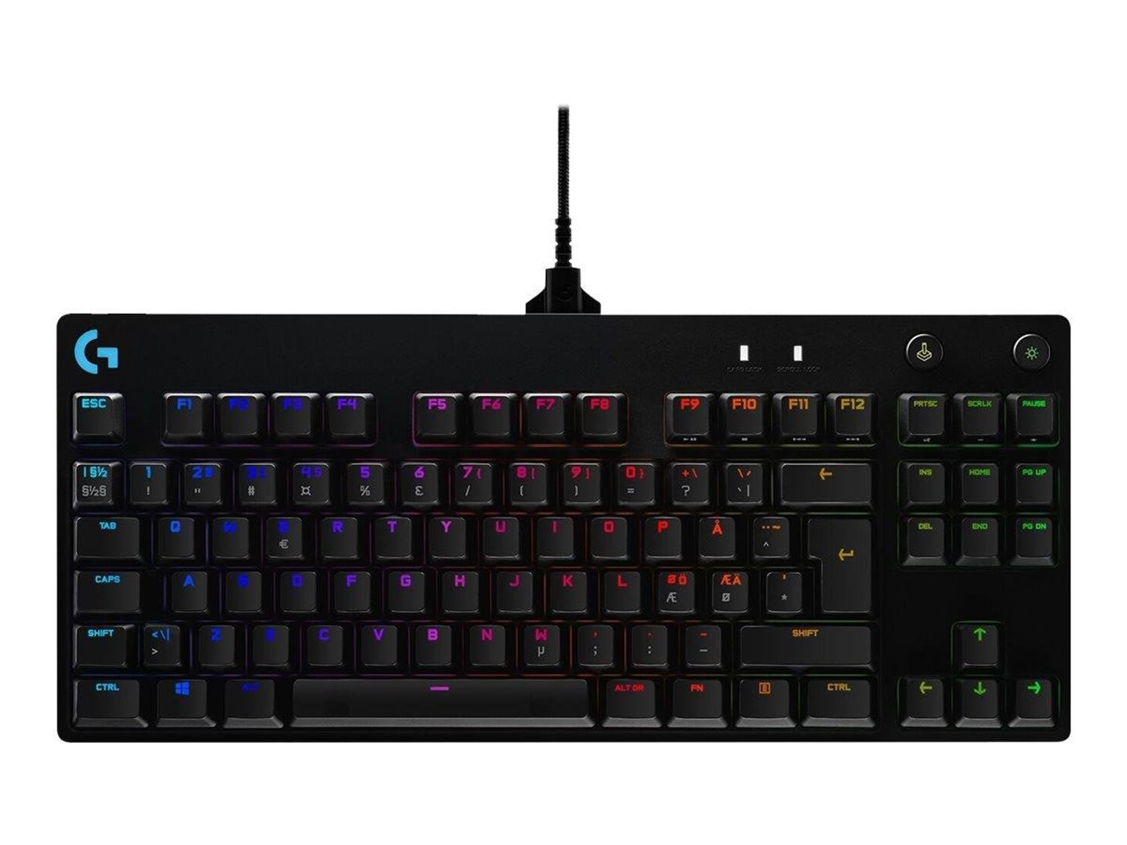Logitech G Pro Mechanical Gaming Keyboard - keyboard - AZERTY - French ...