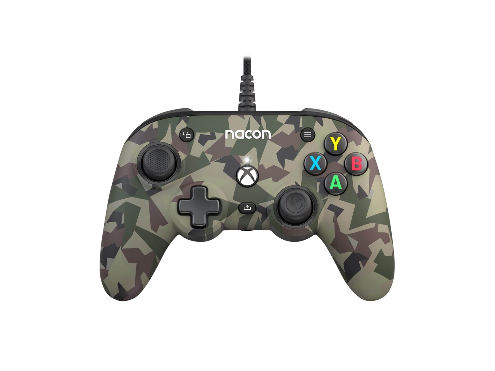 NACON Wired Pro Compact Controller Green Camo - Wired Controller ...