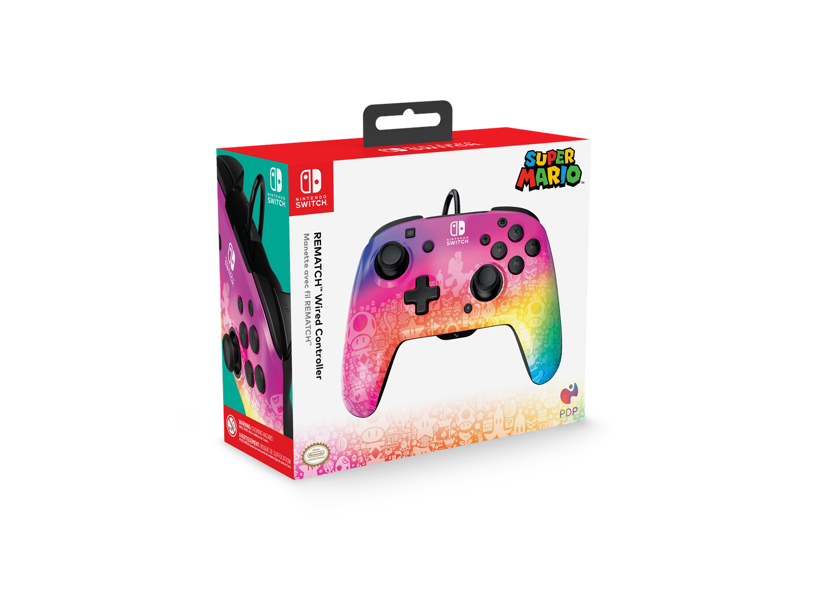 PDP Rematch Wired controller - Star Spectrum - Wired Controller ...