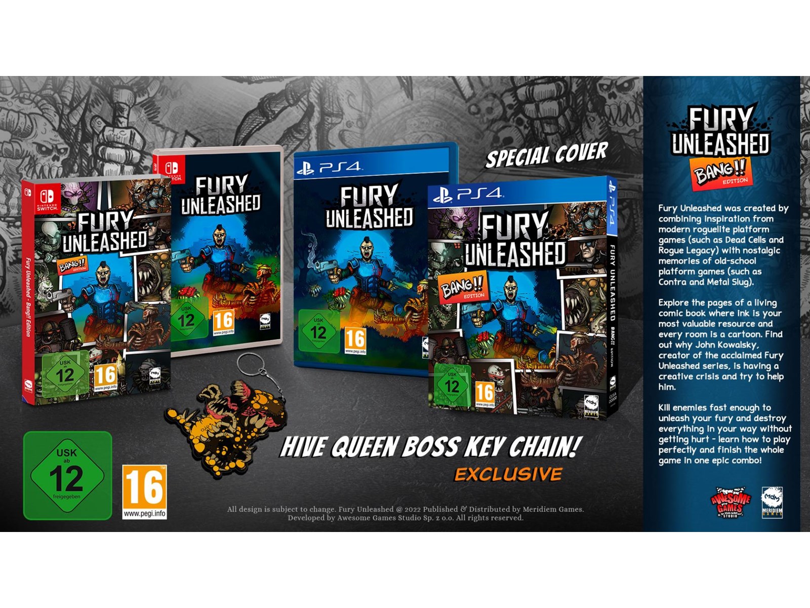 Fury Unleashed (Bang!! Edition) - Nintendo Switch - Platformer