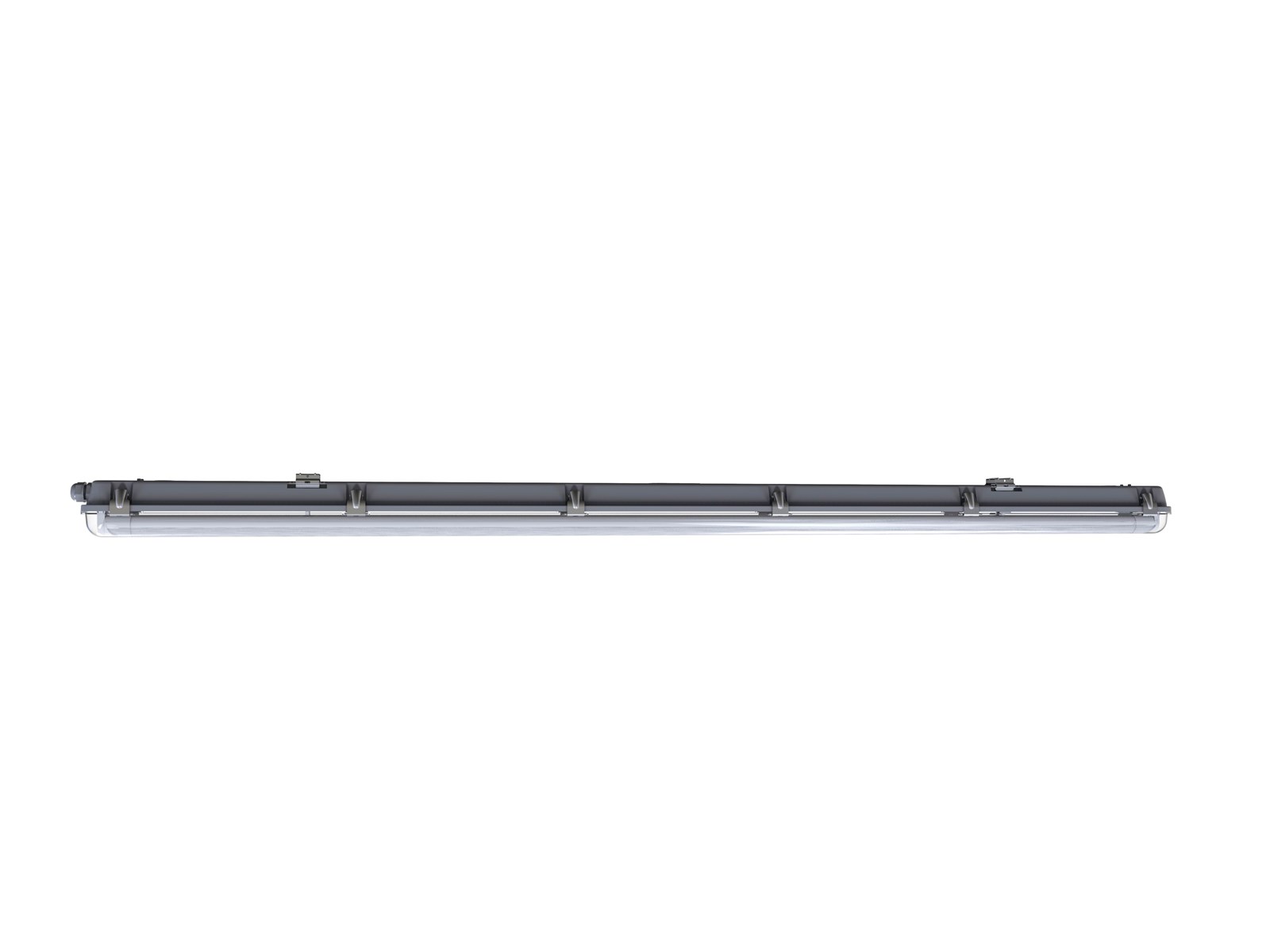 Nordlux Works IP65 1x24 T8 4000K Lysarmatur, grå | Billig