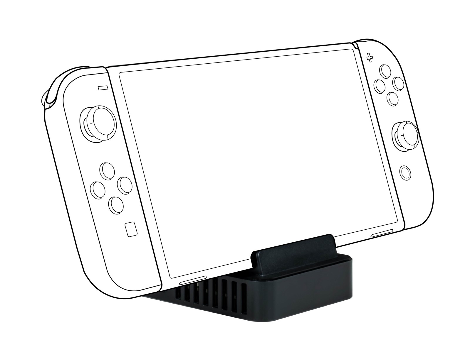 BigBen Interactive Console Stand (Nintendo Switch/Nintendo Switch OLED ...