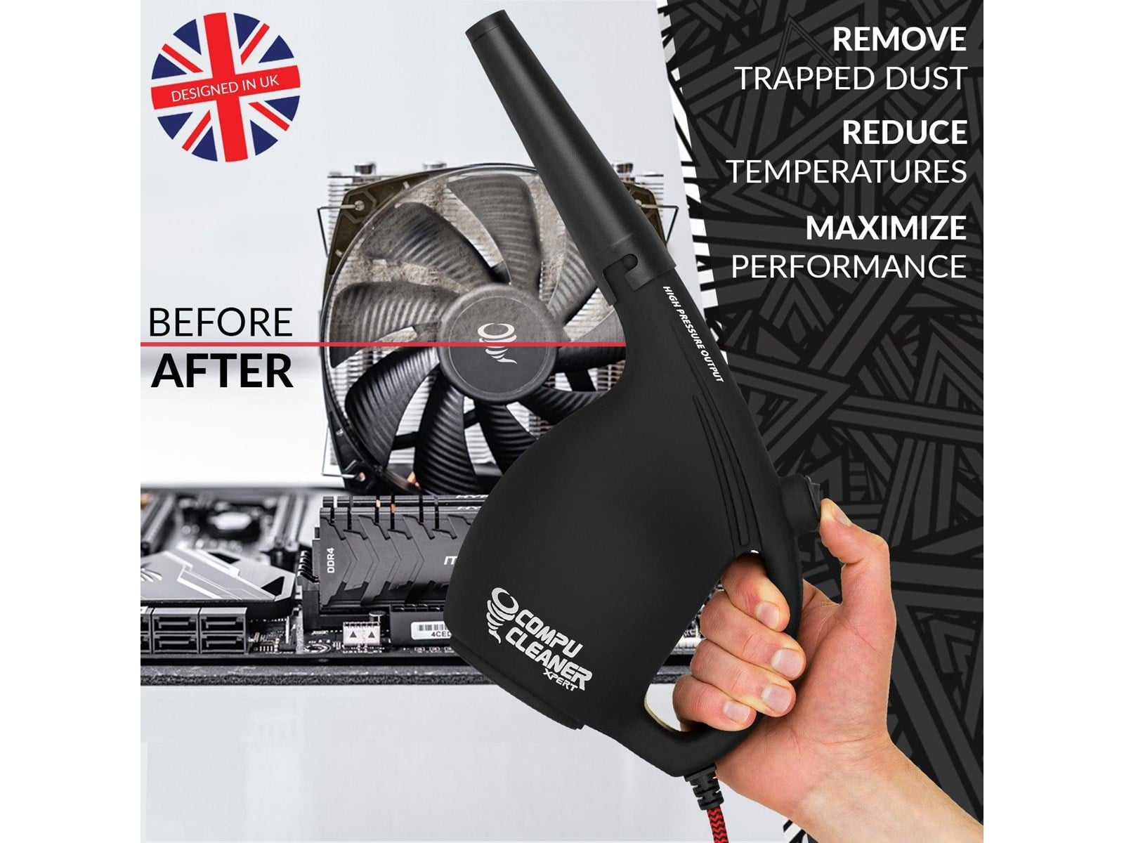 IT Dusters CompuCleaner Xpert - Electric Air duster | På lager