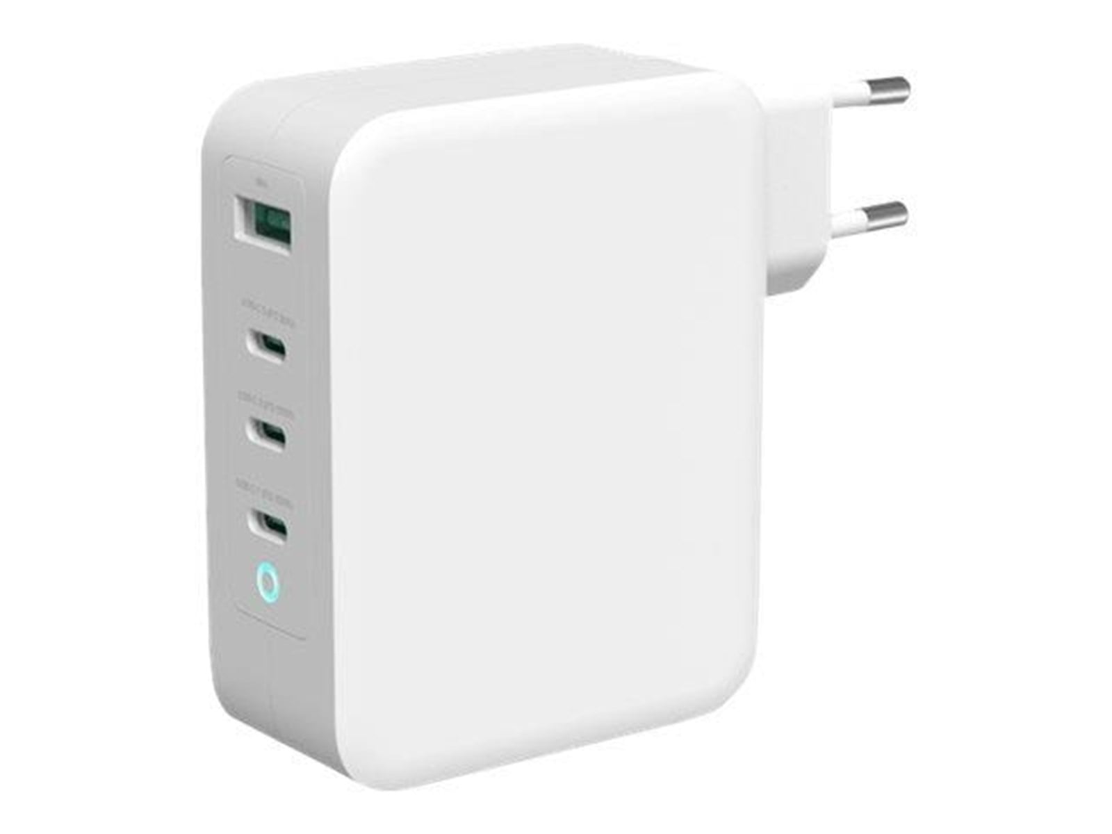 Deltaco USBC-GAN04 power adapter - GaN technology - USB 24 pin USB-C ...