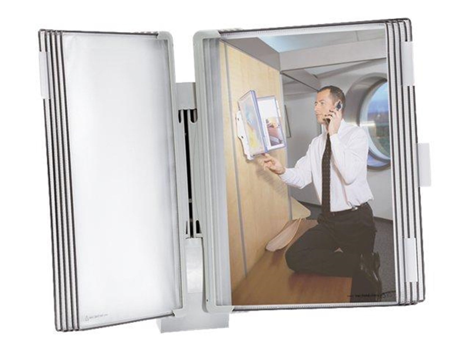 Tarifold t-office display panel system - for A4 - grey | Billig