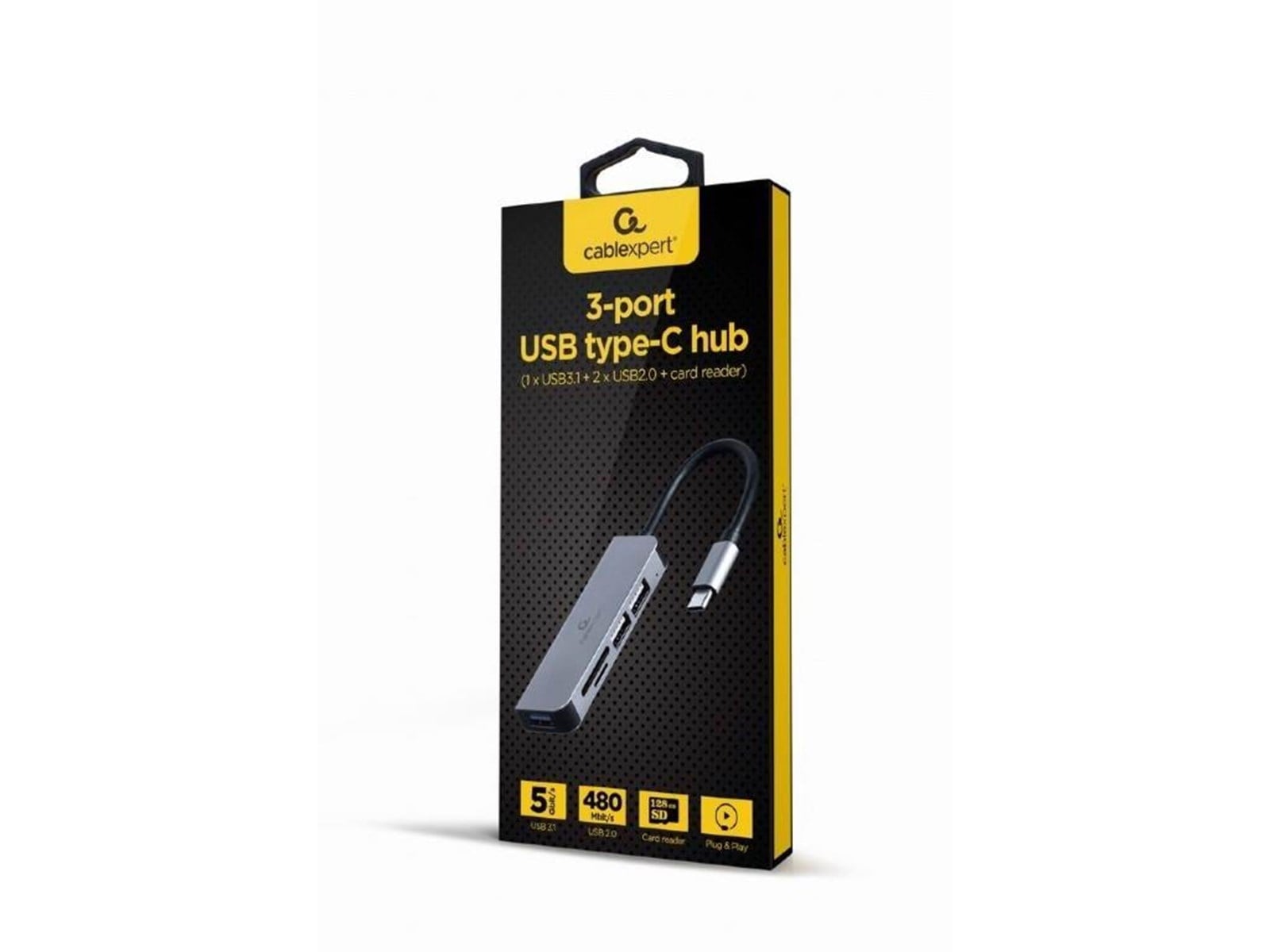 Gembird Cablexpert card reader - USB-C 3.1 Gen 1 | Billig