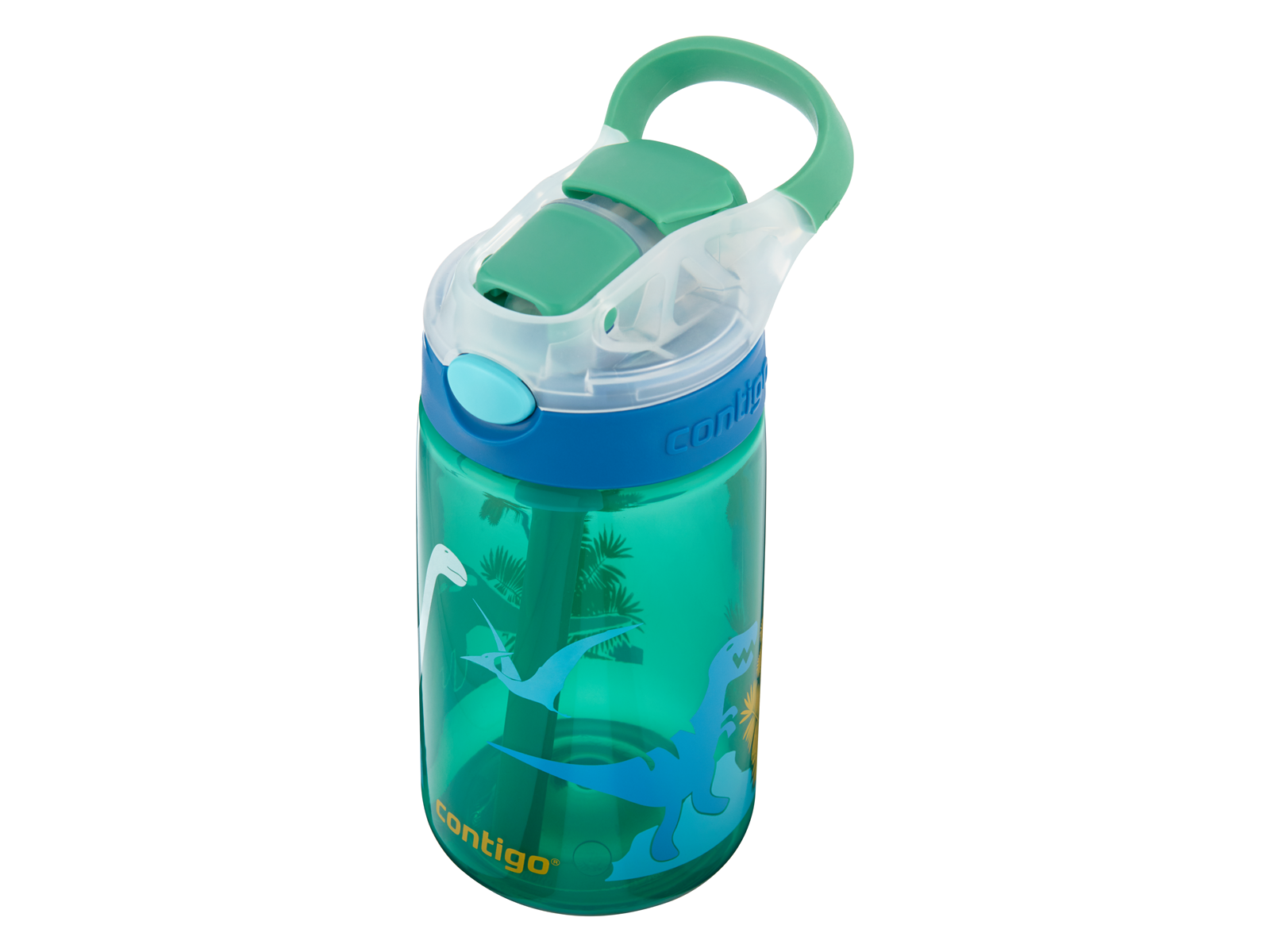 Contigo Gizmo flip Green jungl dino 420ml | Billig