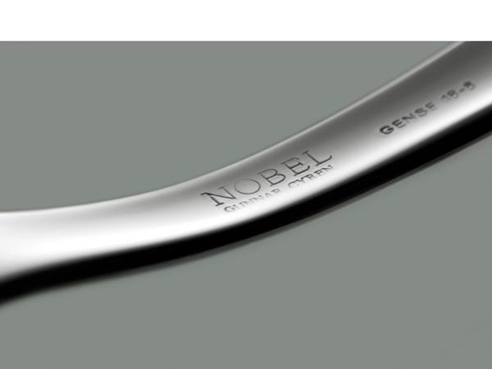 Gense Fish fork Nobel 18.8 cm Glossy steel | Billig