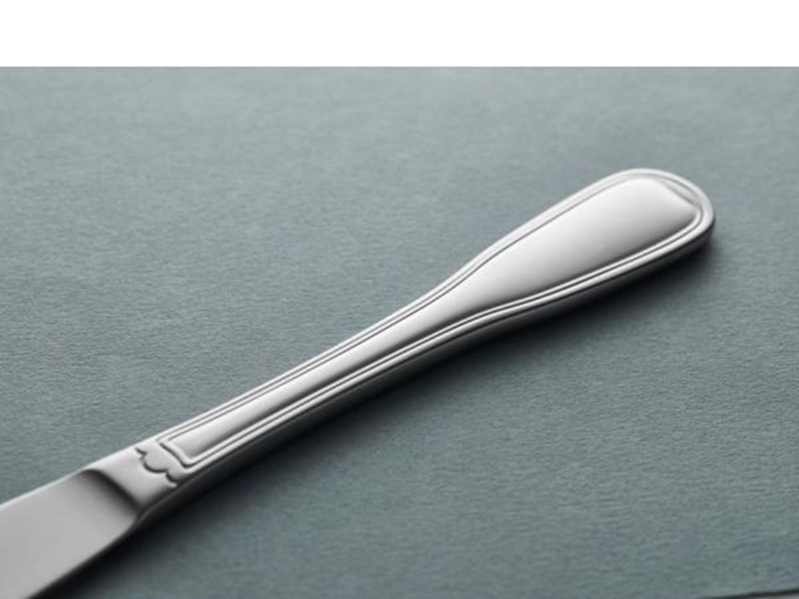 Gense Table knife Attaché 20.5 cm Matte steel | Billig