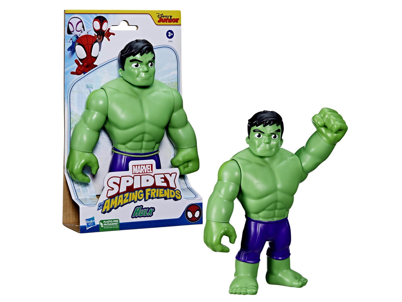 Spidey and His Amazing Friends Supersized Hulk 23 cm | Billig