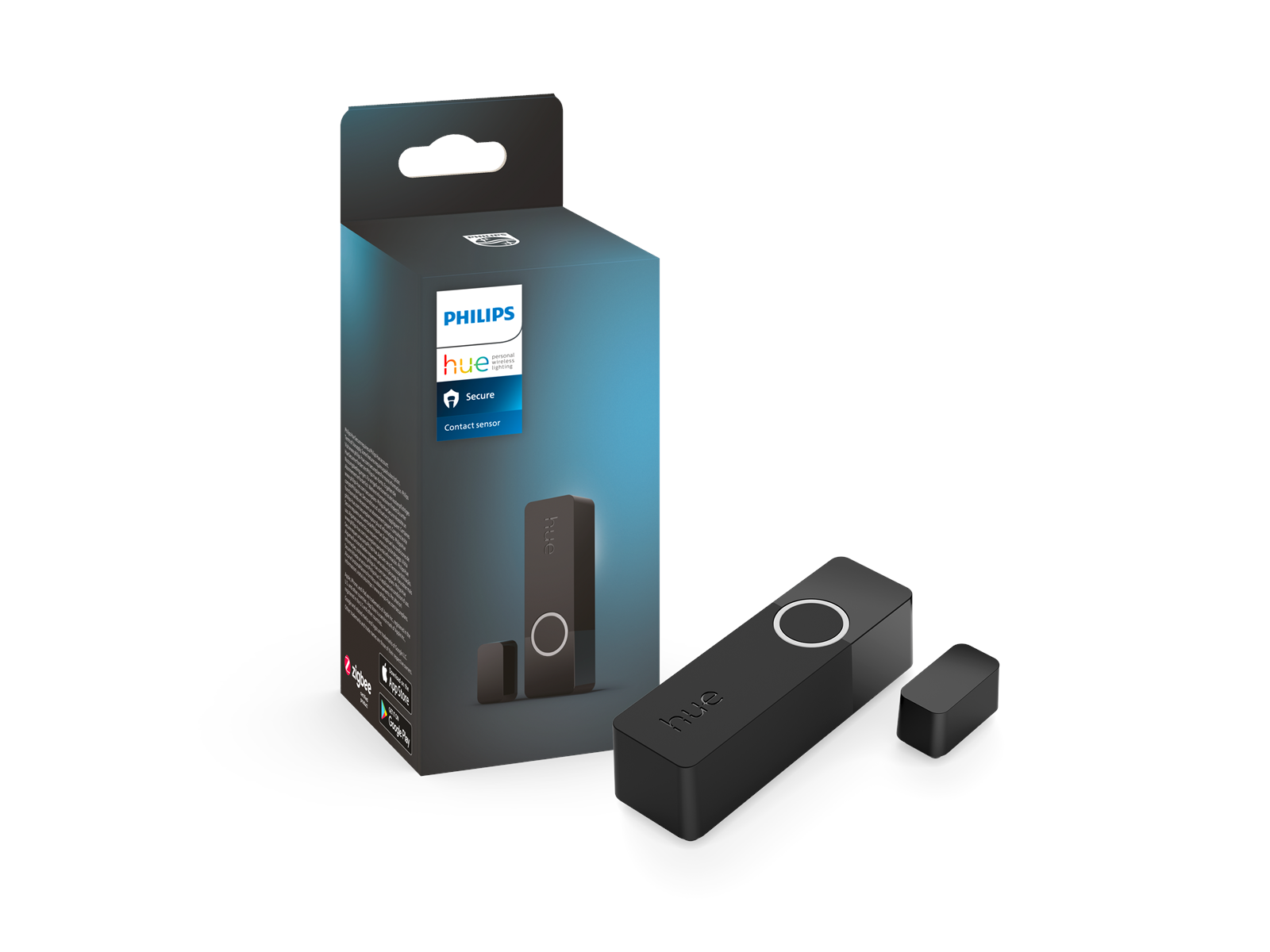 Philips Hue Secure contact sensor Black | På lager | Billig