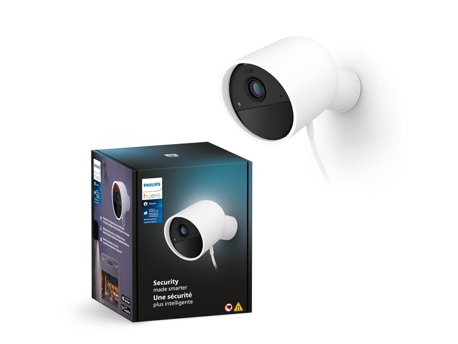Philips Hue Secure Camera Wired | White 1 pack | Billig