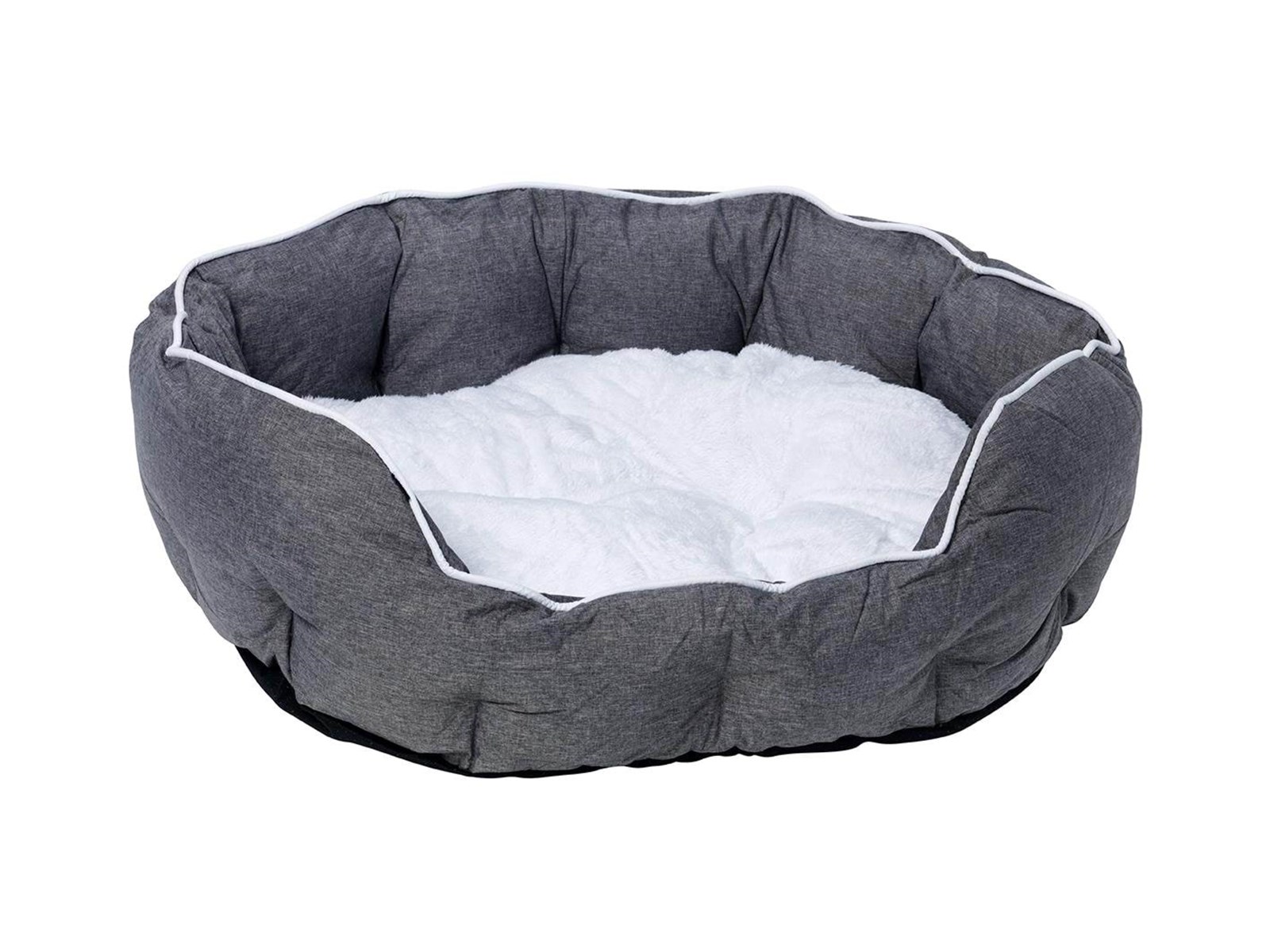 Dogman Bed Buddy Oval Grey XL 90x70x26cm | Billig