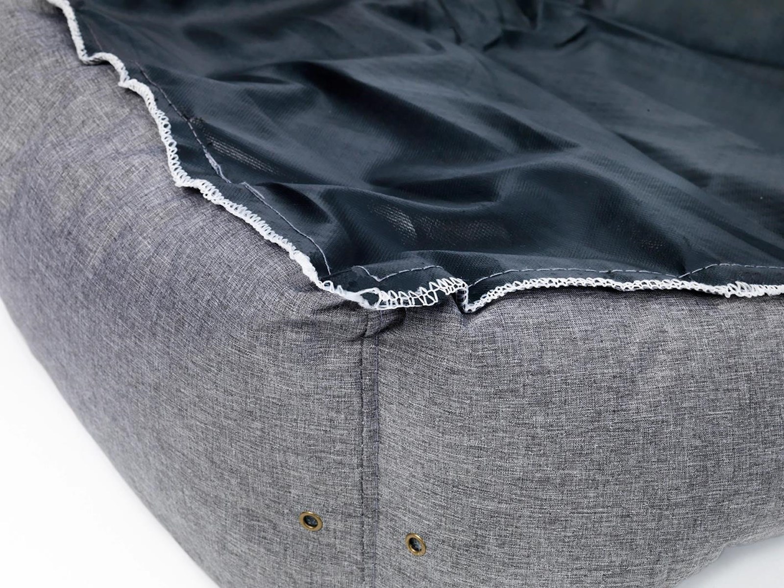 Dogman Bed Buddy Rectangular S Grey 50x43x19cm | På lager | Billig