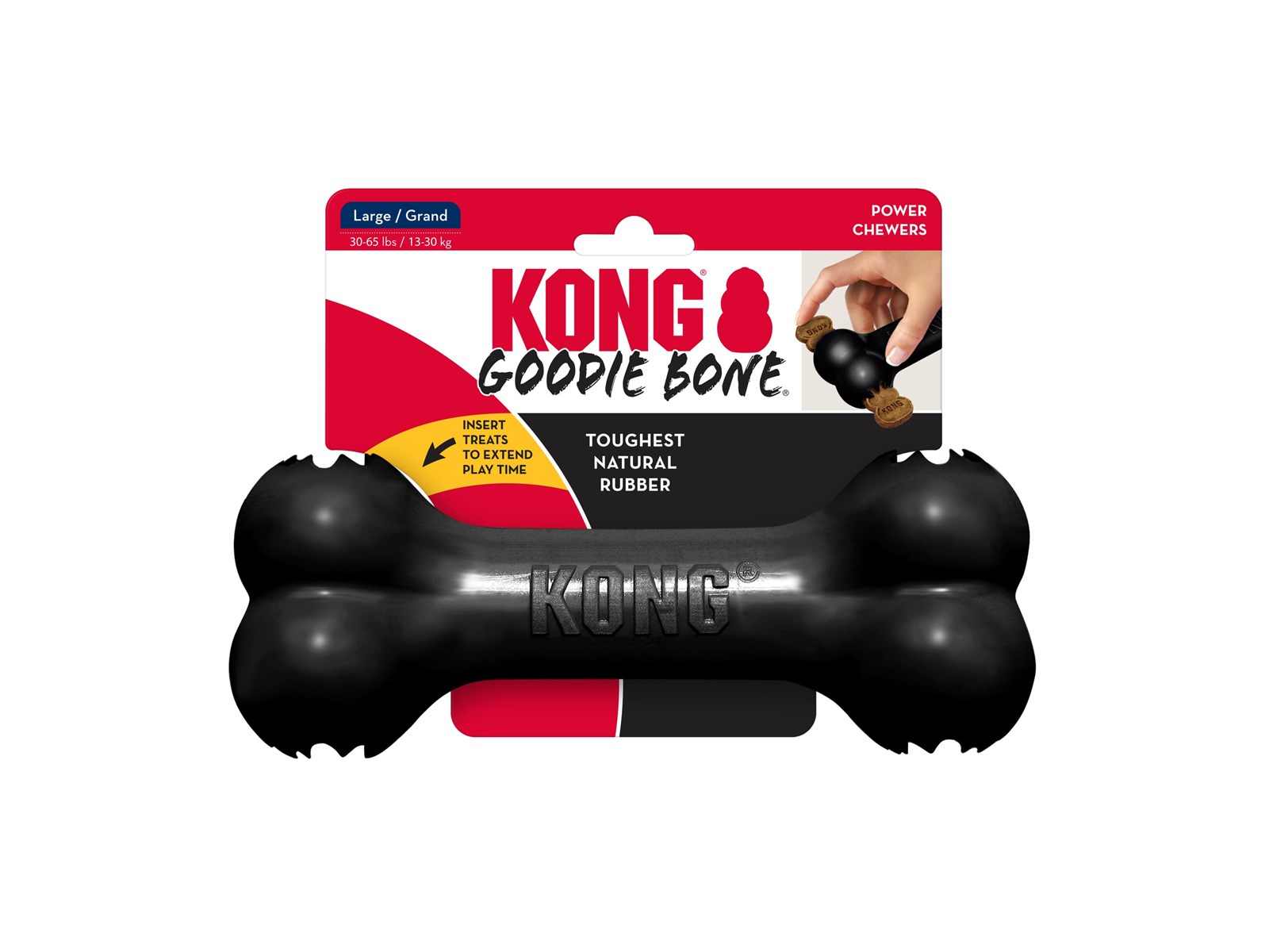 KONG Dog Toy Extreme Goodie Bone Large 21.5cm | På lager | Billig