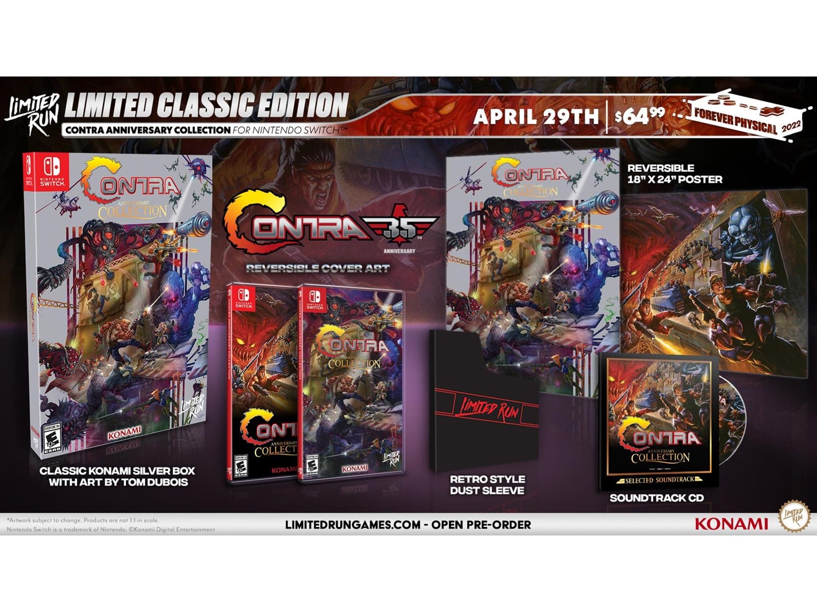 Contra Anniversary Collection (Classic Edition) - Nintendo Switch ...
