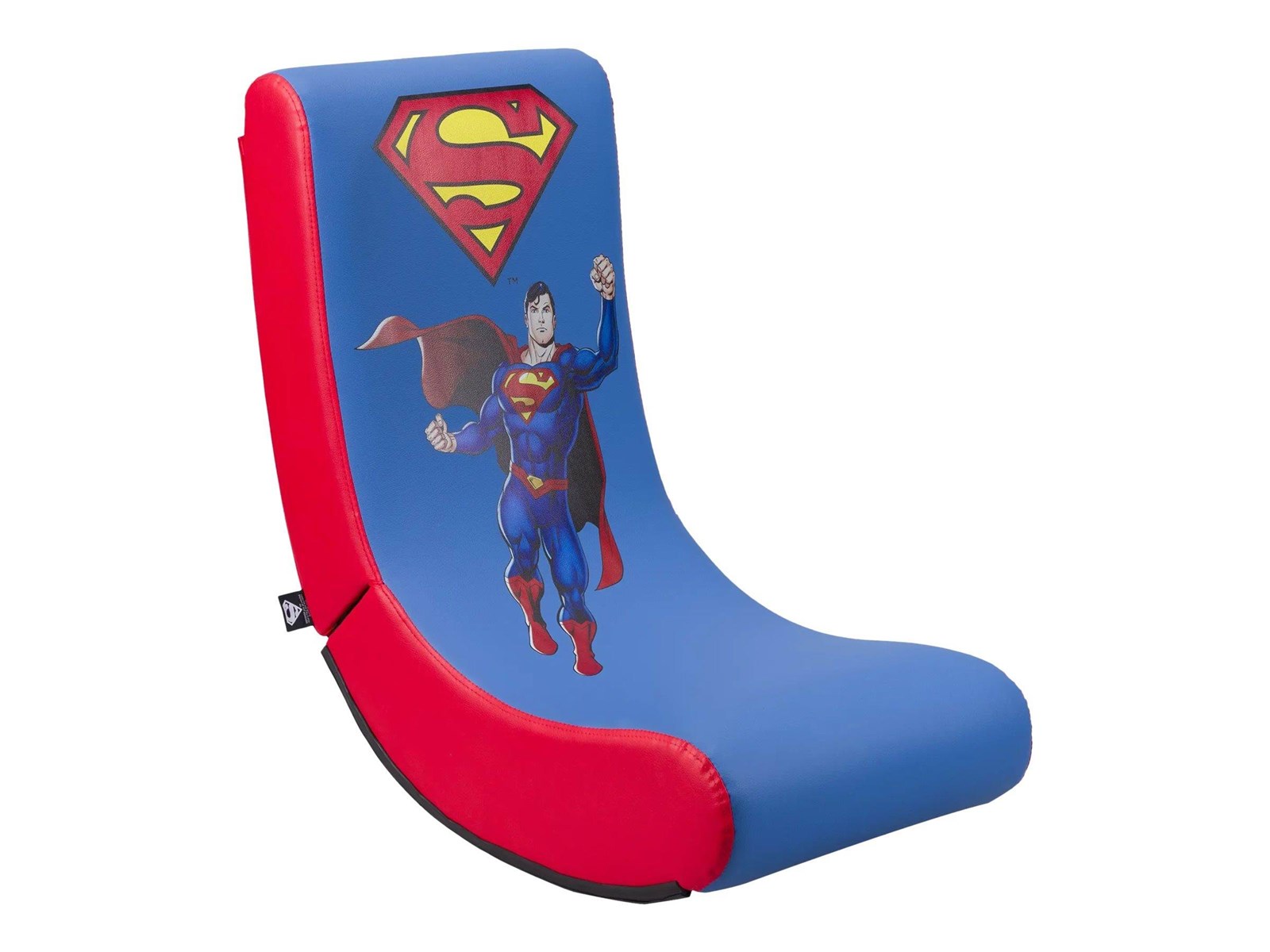 Subsonic DC Comics Superman Junior Rock'n Seat Console gaming chair ...