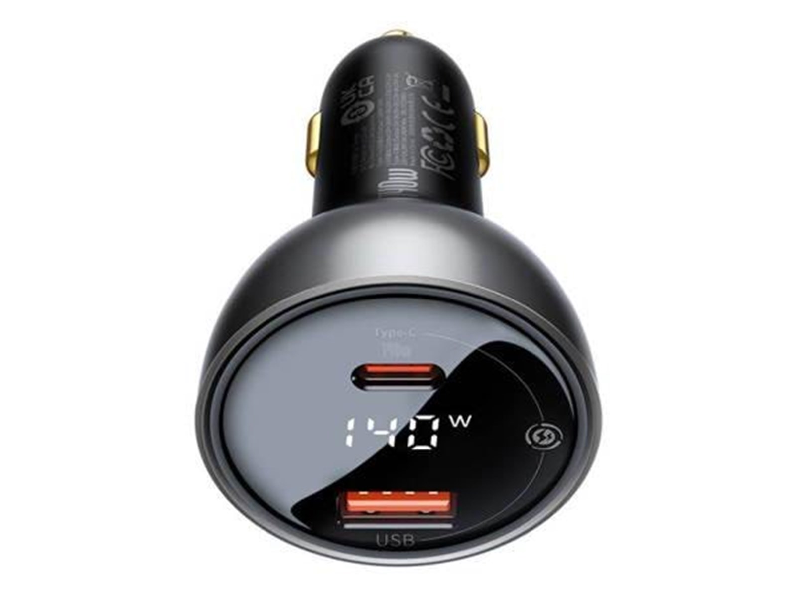 Baseus Car charger Superme USB USB-C 140W (black) | Billig