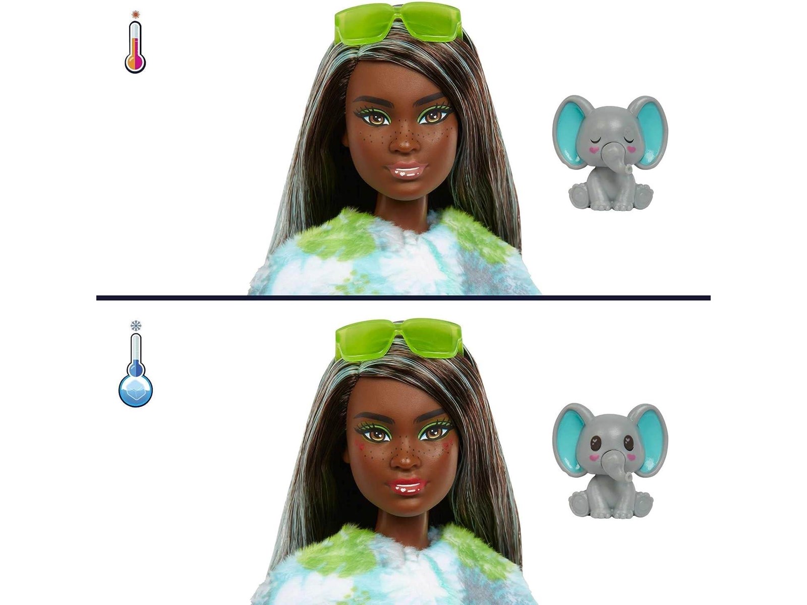 Barbie Cutie Reveal Jungle Series Elephant Doll 30cm | Billig