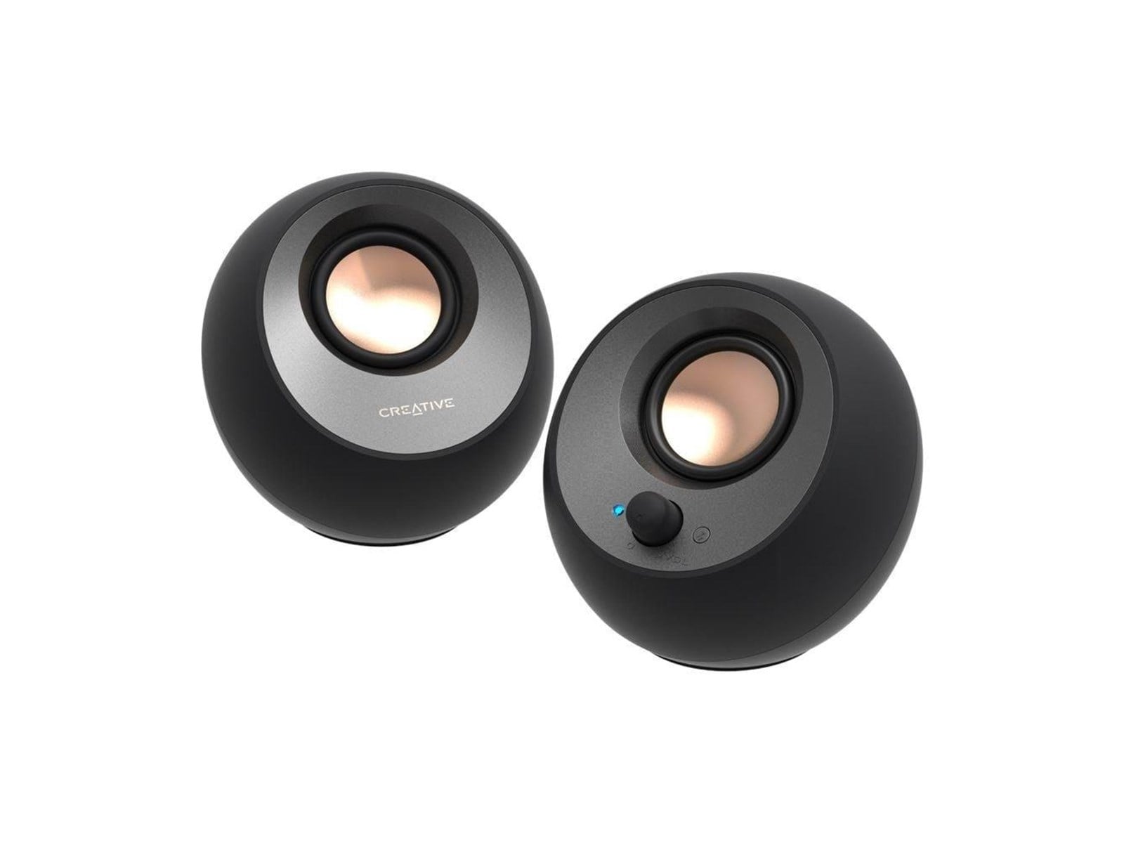 Creative Pebble V3 - Black - Bluetooth - 2.0 Kanal - Sort | Billig