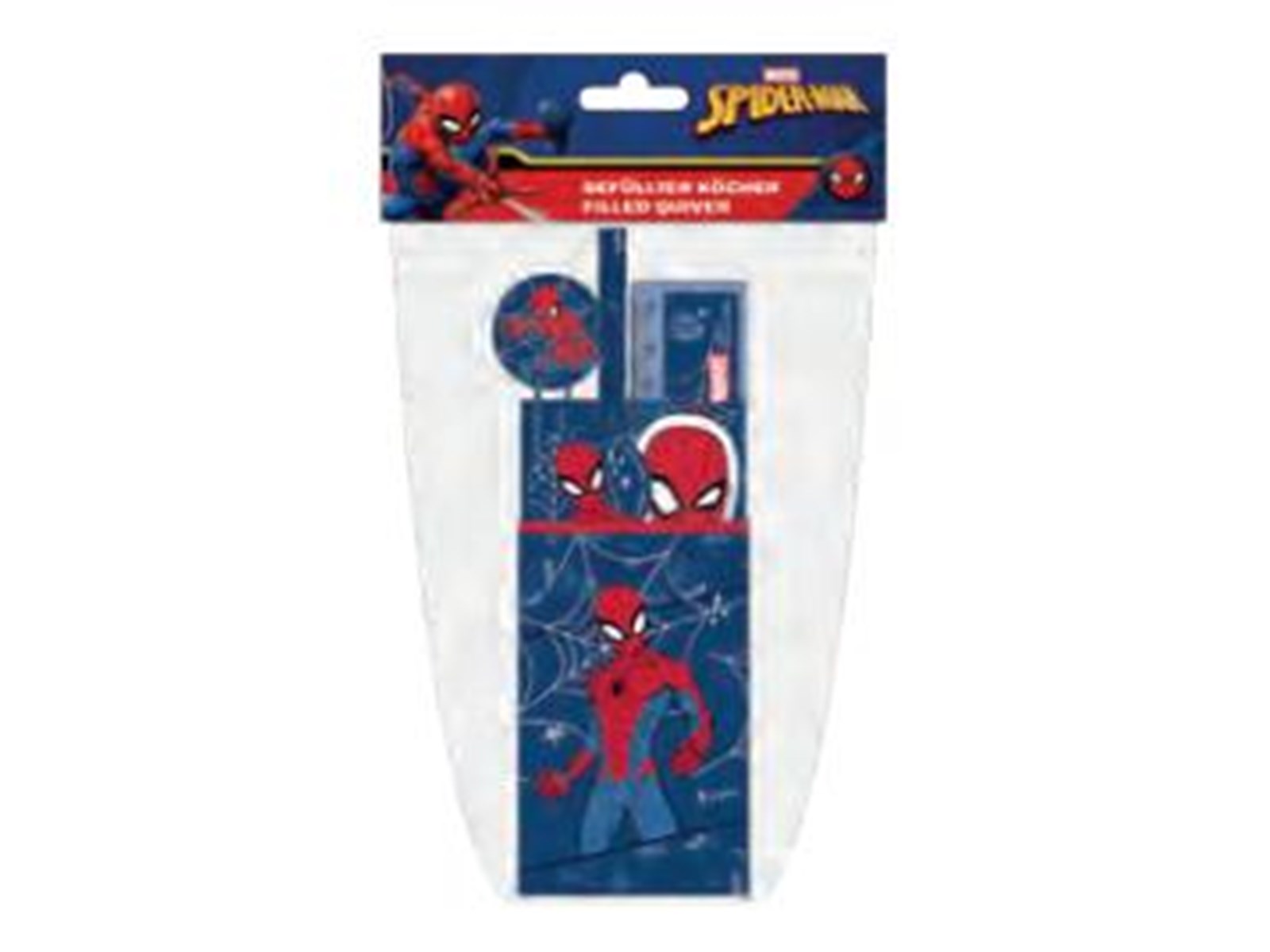 Spider-Man Desk set 7 pieces. | Billig