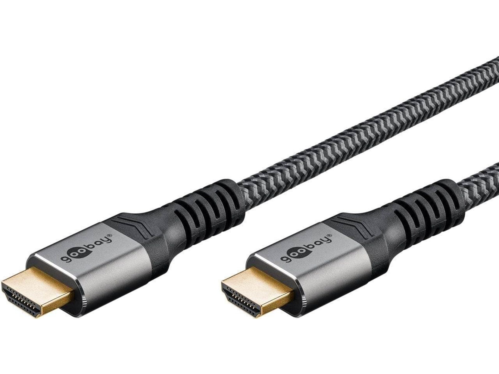 Pro HDMI 2.1 Sleeved - 5m - Sort | På lager | Billig